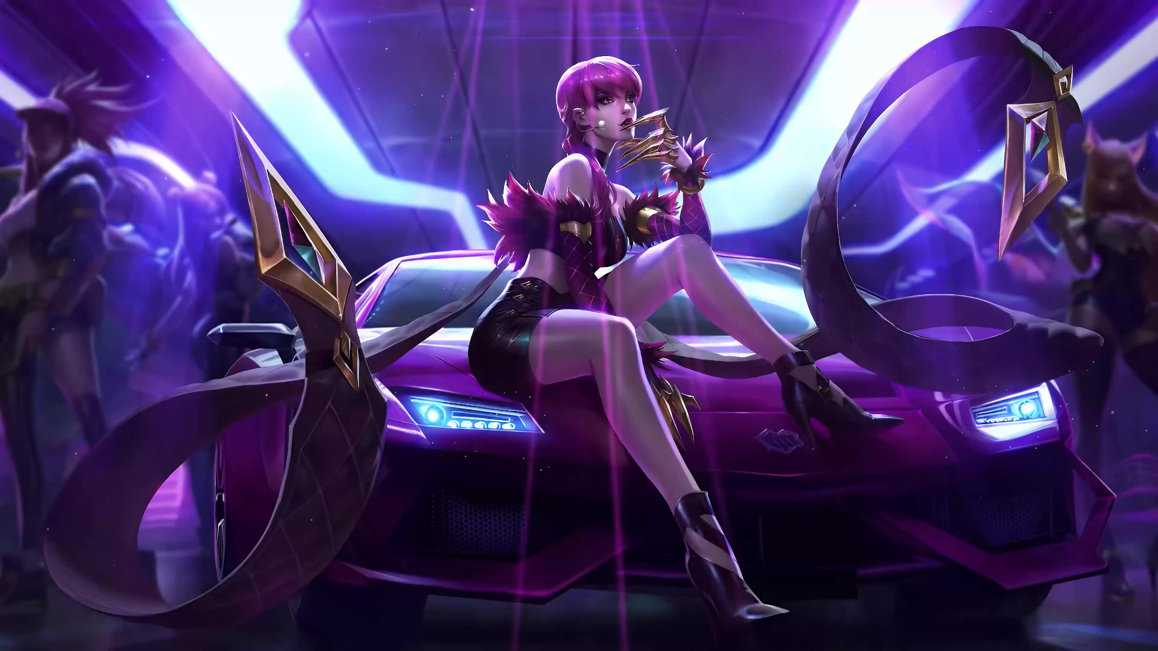 KDA Evelynn Live Wallpaper
