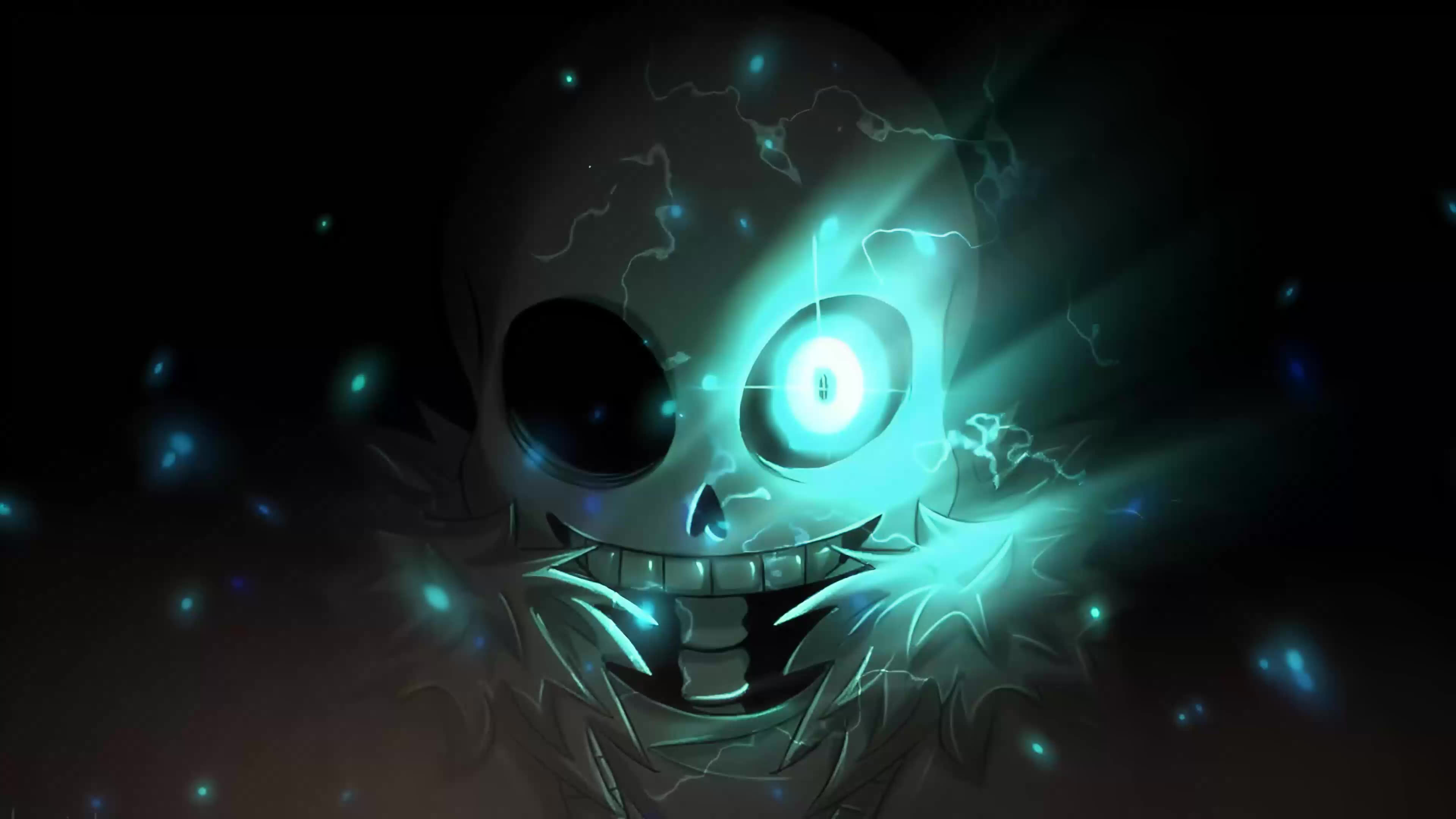 Undertale Sans in Shadows Live Wallpaper