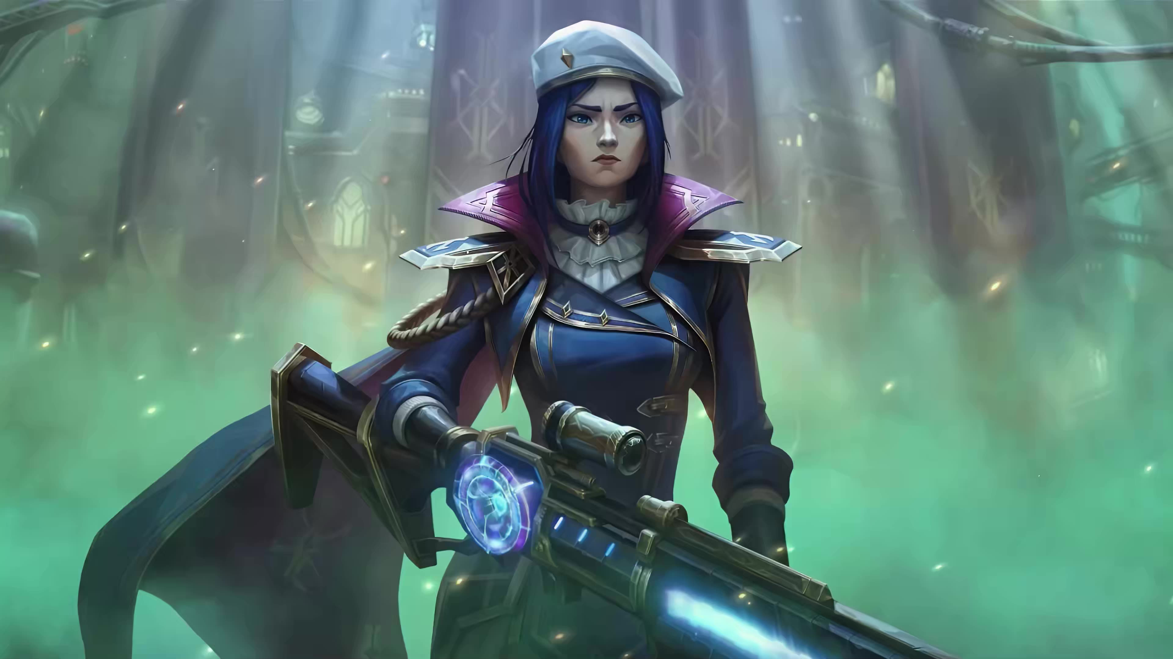 Arcane’s Sharpshooter Caitlyn Live Wallpaper