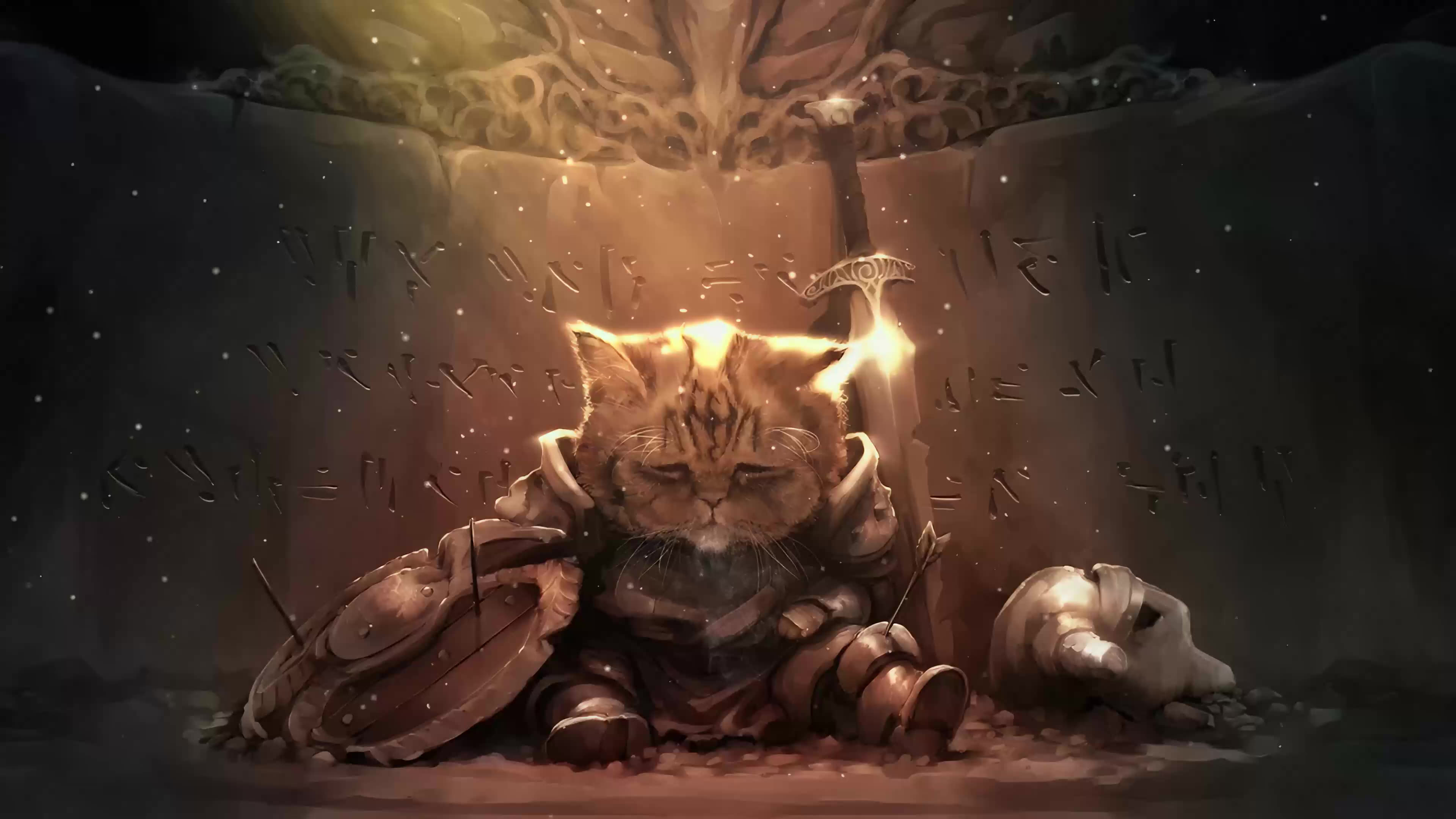 Skyrim Cat Live Wallpaper