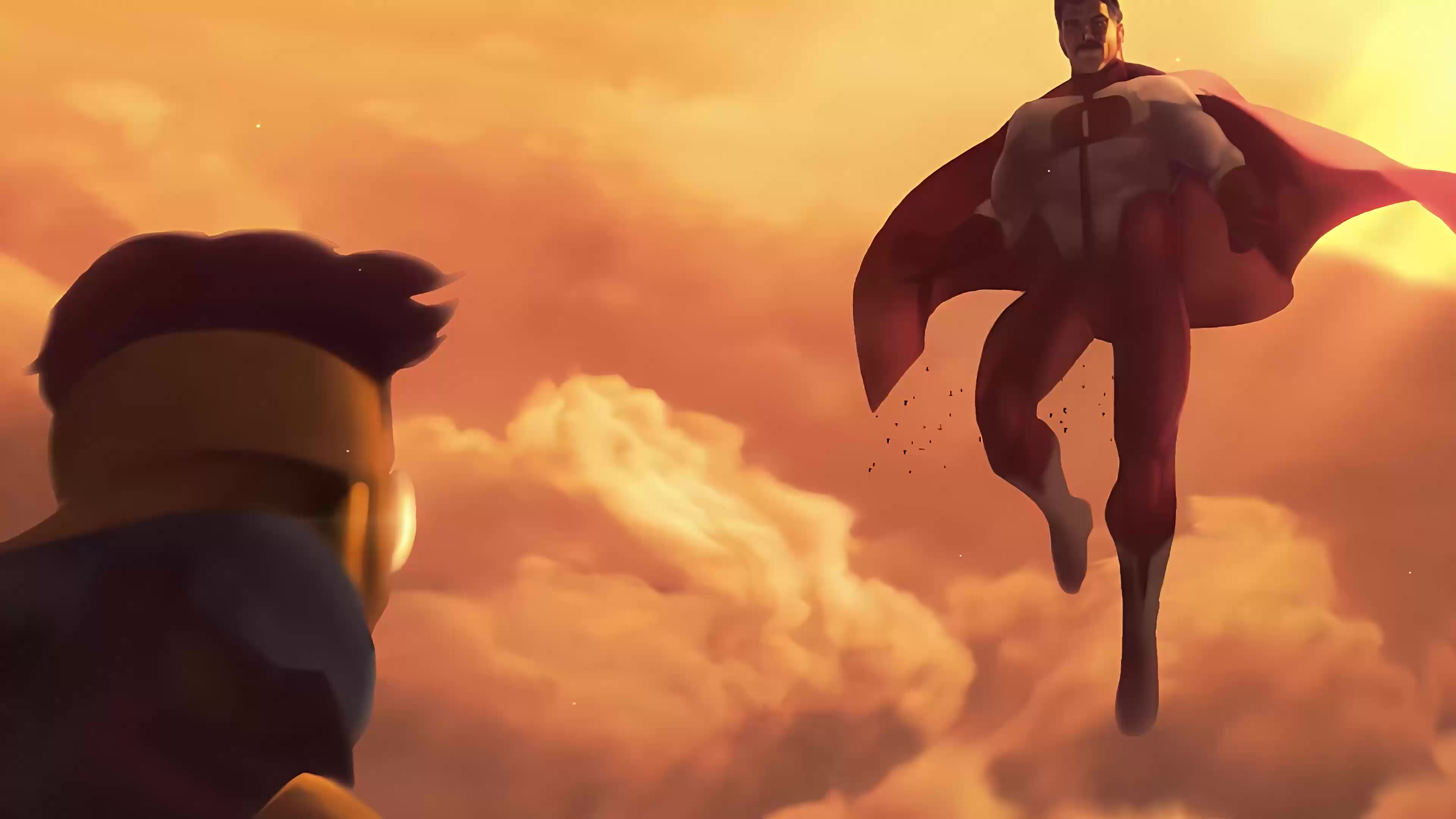 Invincible vs Omni-Man Mobile Live Wallpaper