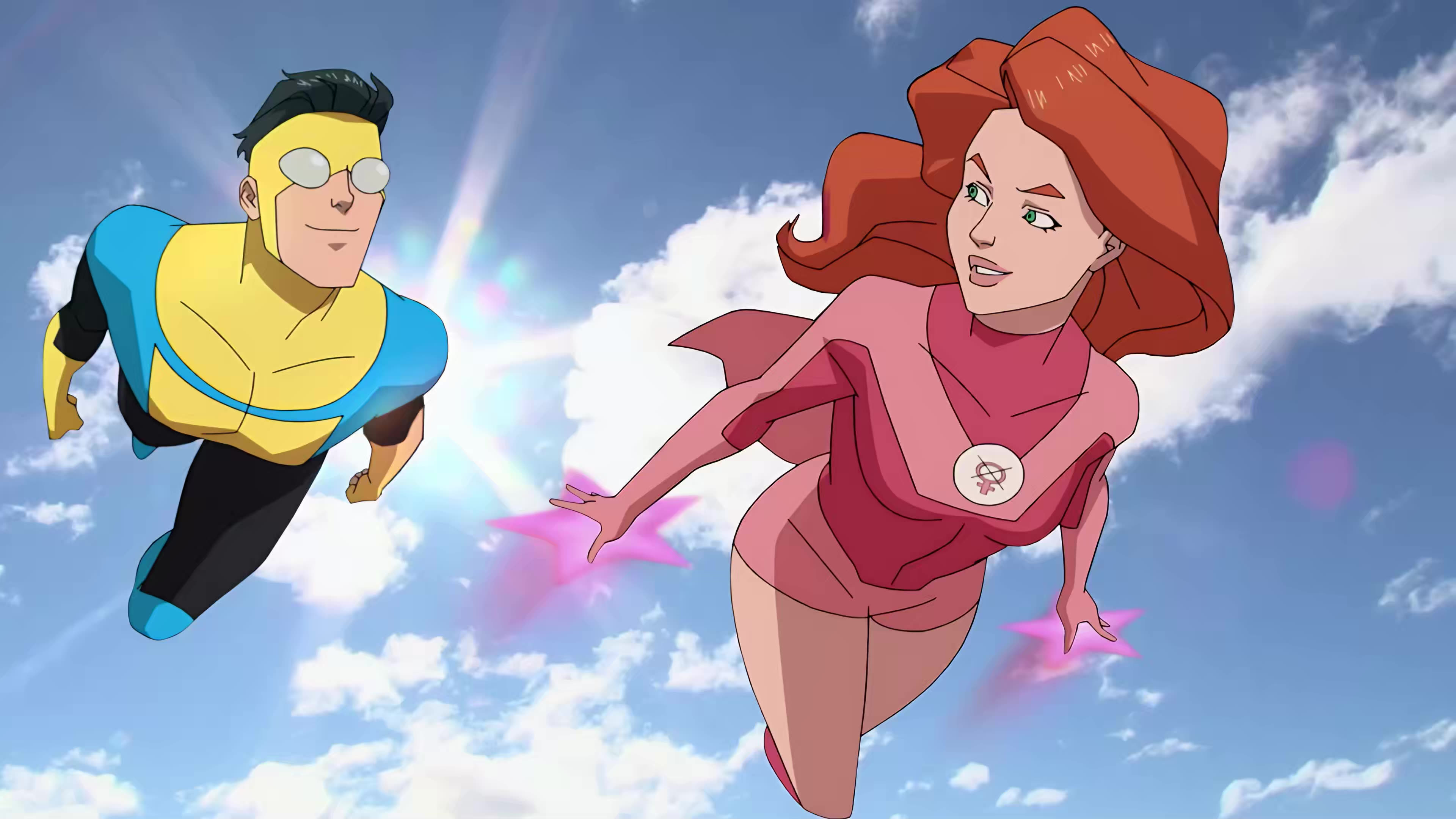 Invincible and Atom Eve Mobile Live Wallpaper