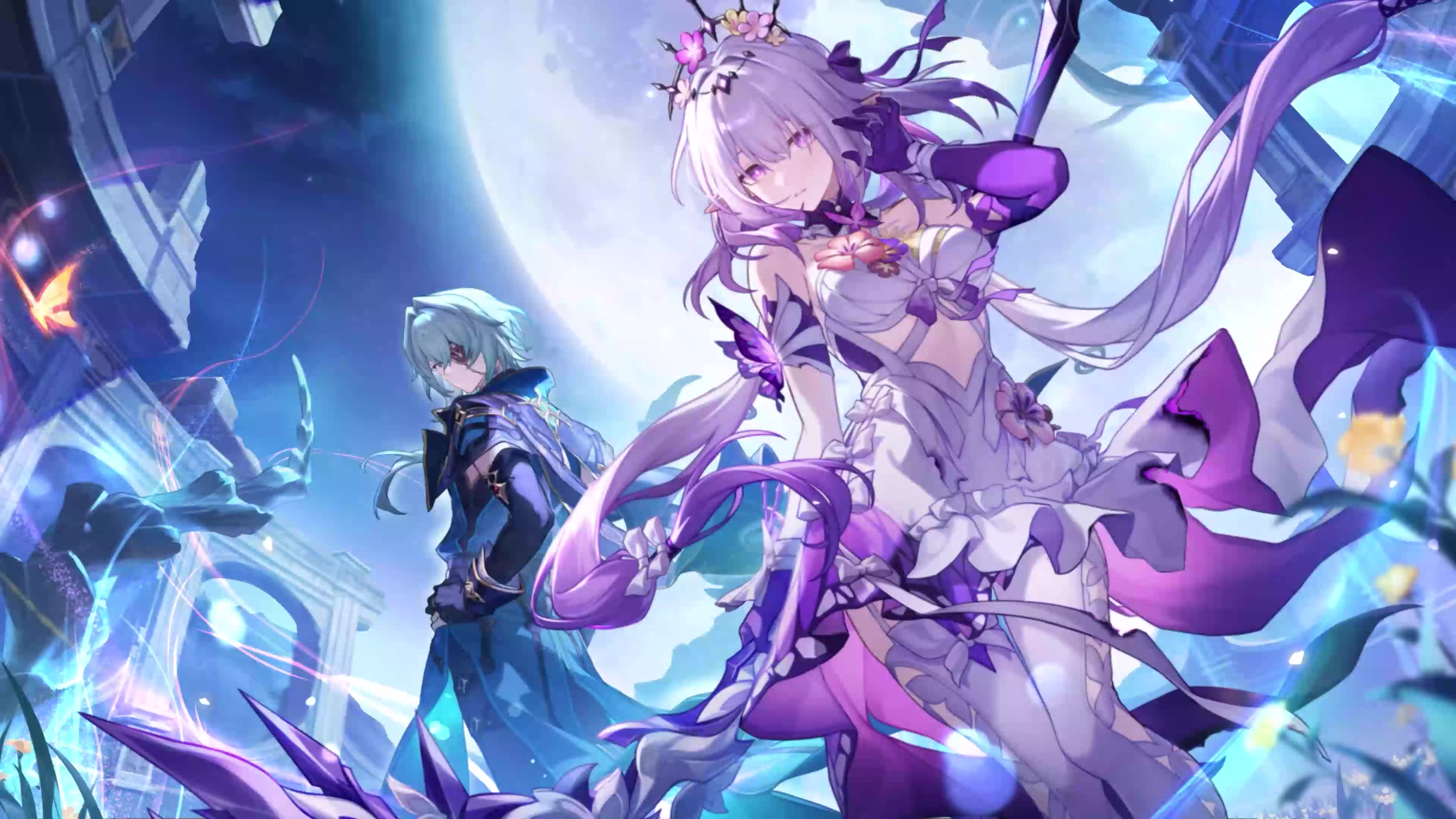 Castorice & Anaxa (HSR) Animated Wallpaper