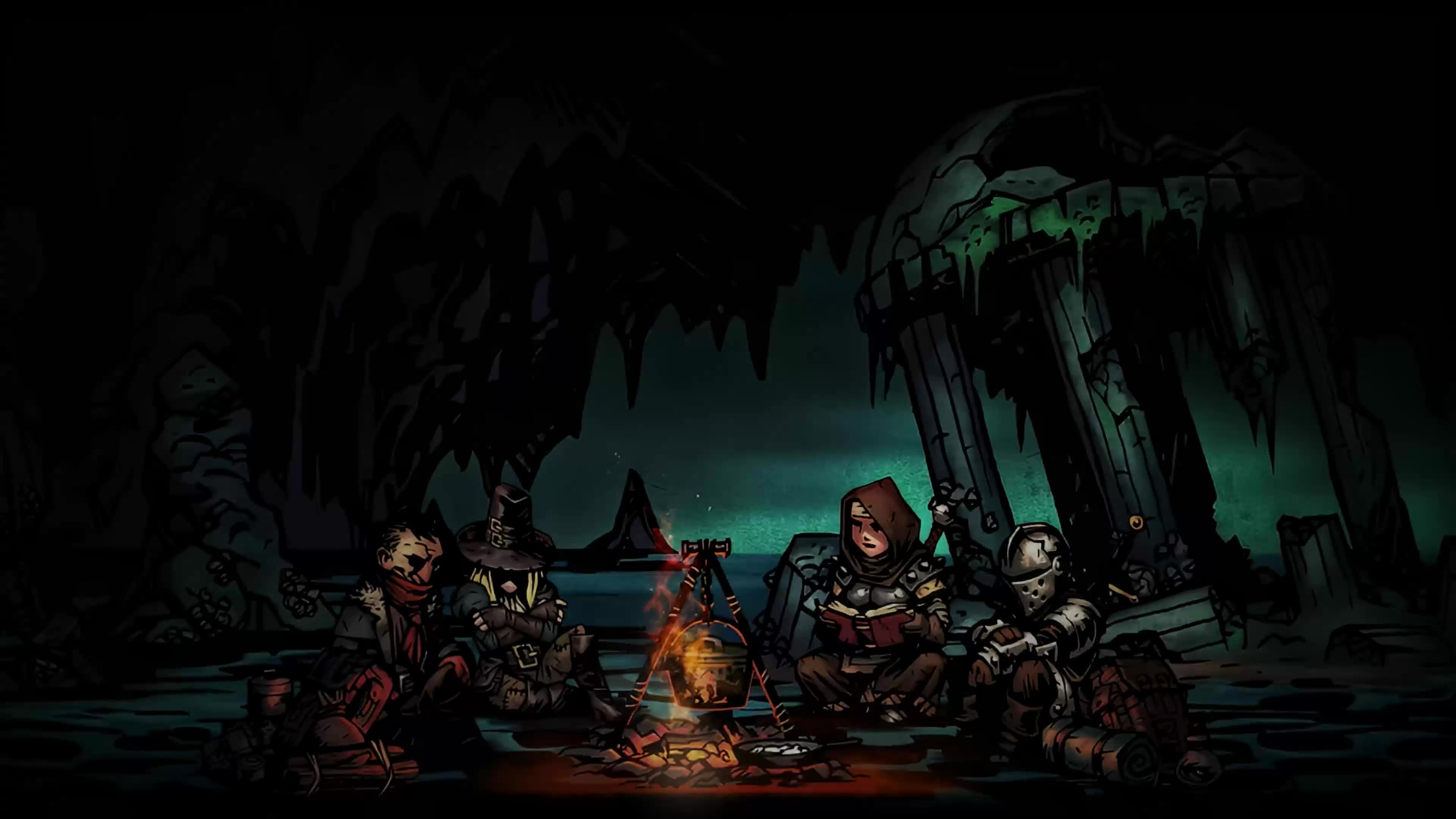 Darkest Dungeon - A Moment of Respite Live Wallpaper