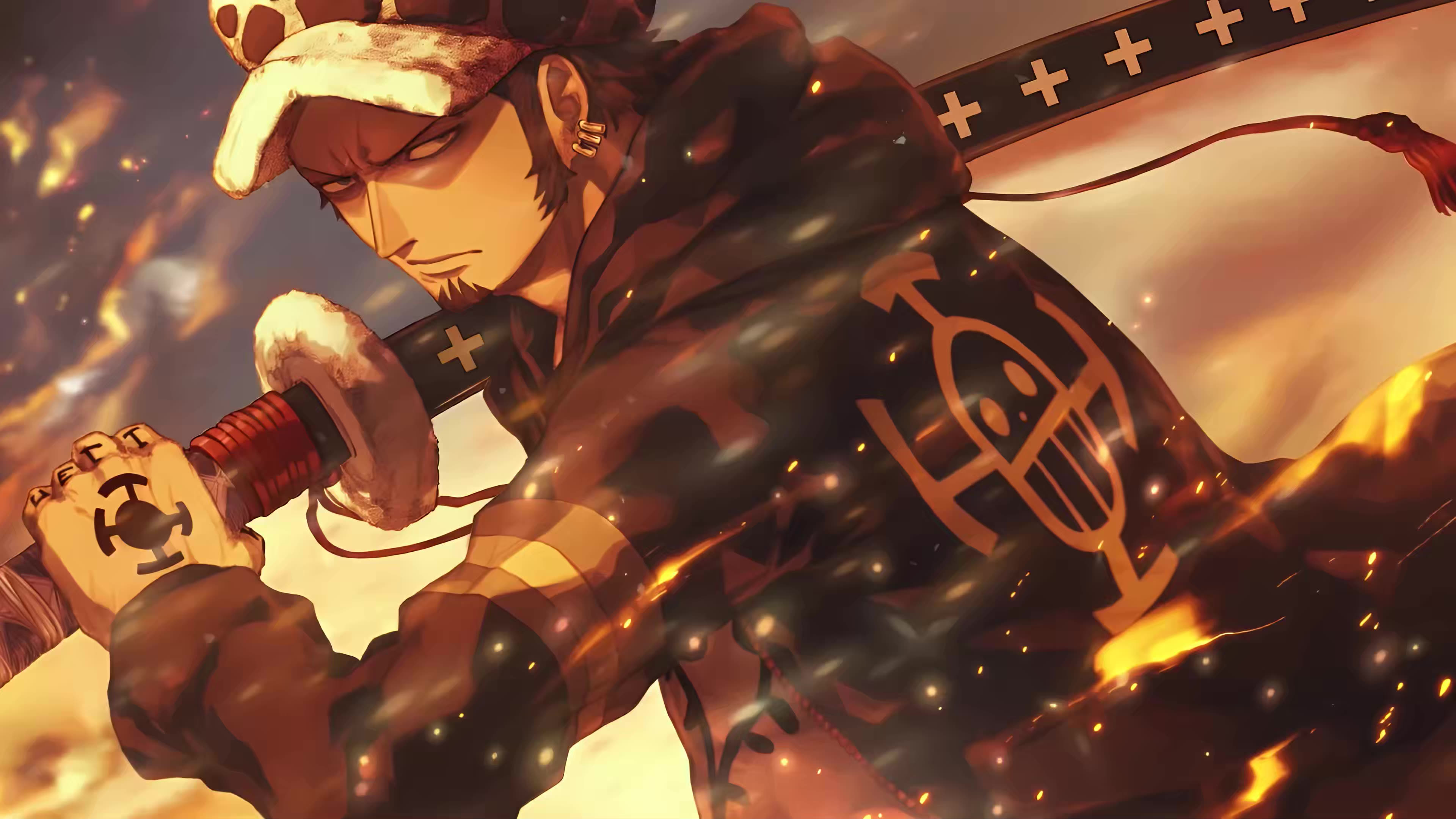 Trafalgar D. Water Law (One Piece) Mobile Live Wallpaper