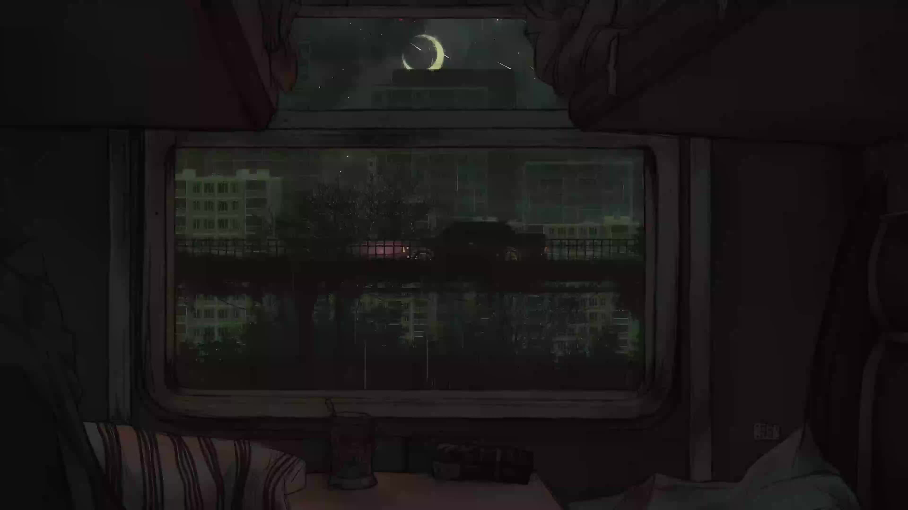 Midnight Train Journey Live Wallpaper