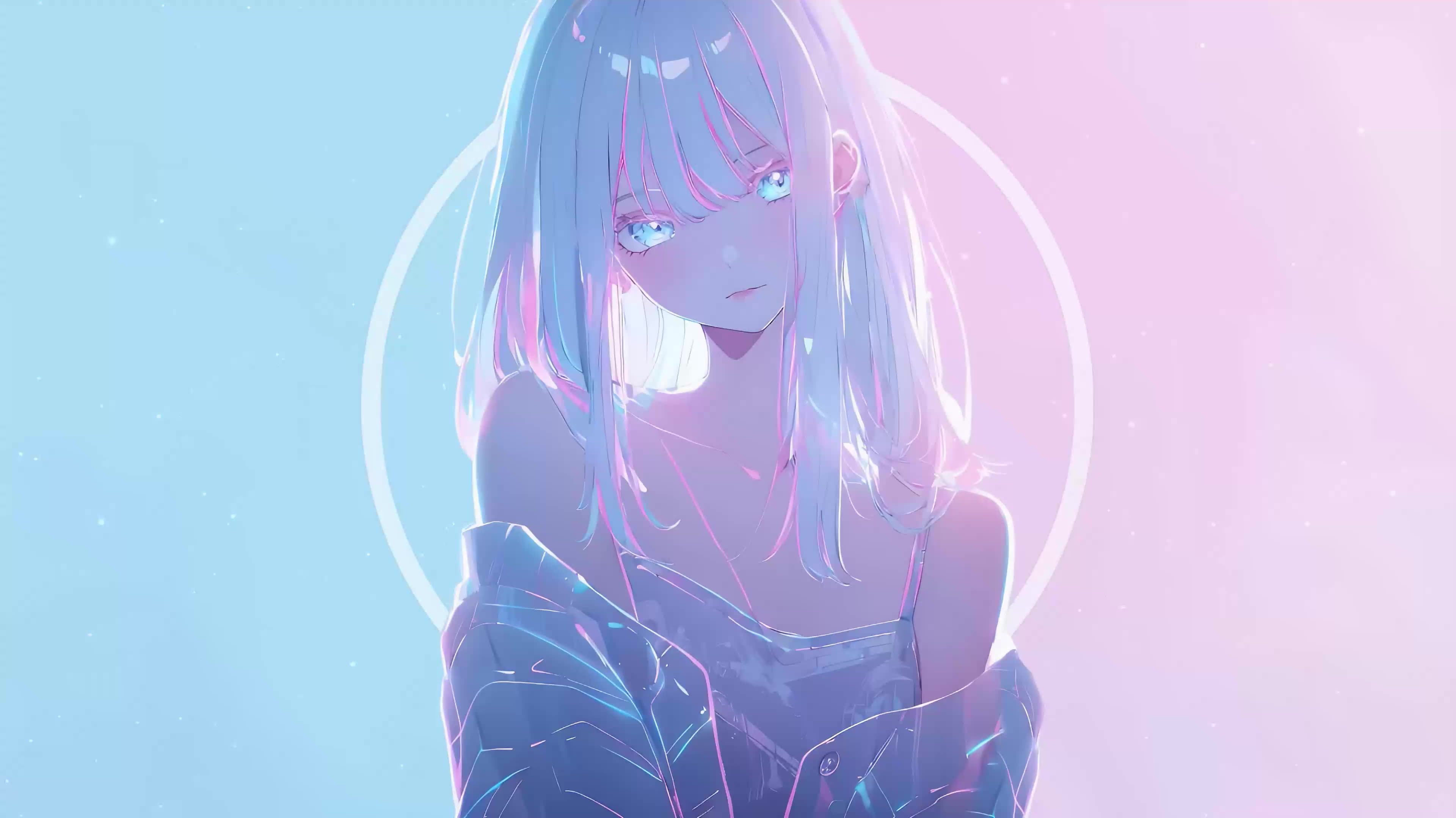 Pastel Bloom - Anime Girl Live Wallpaper