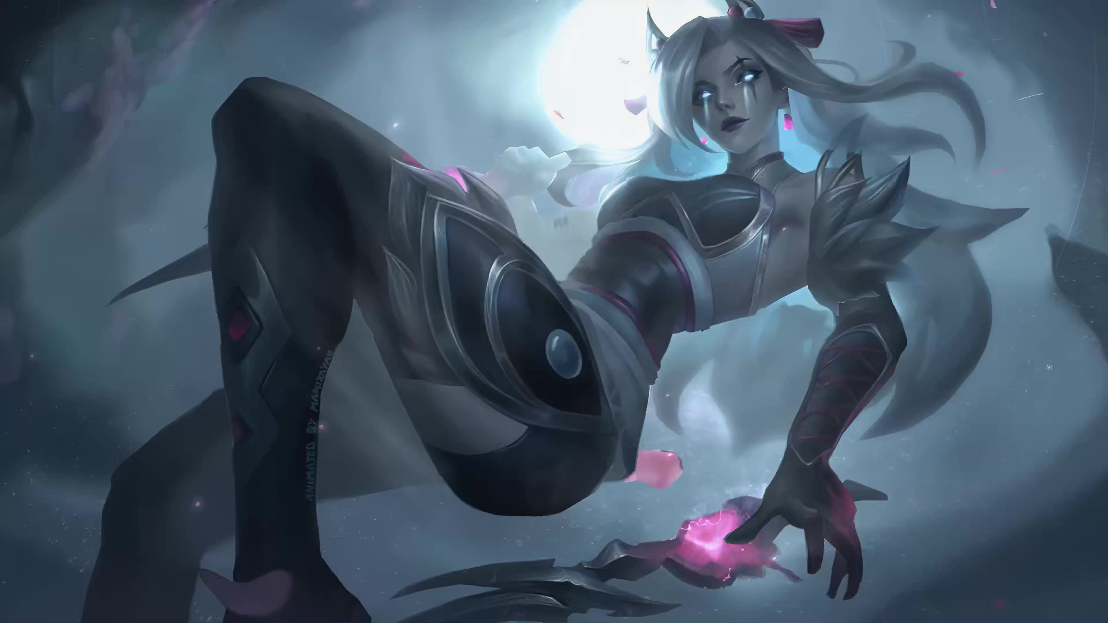 Snow Moon Katarina Live Wallpaper