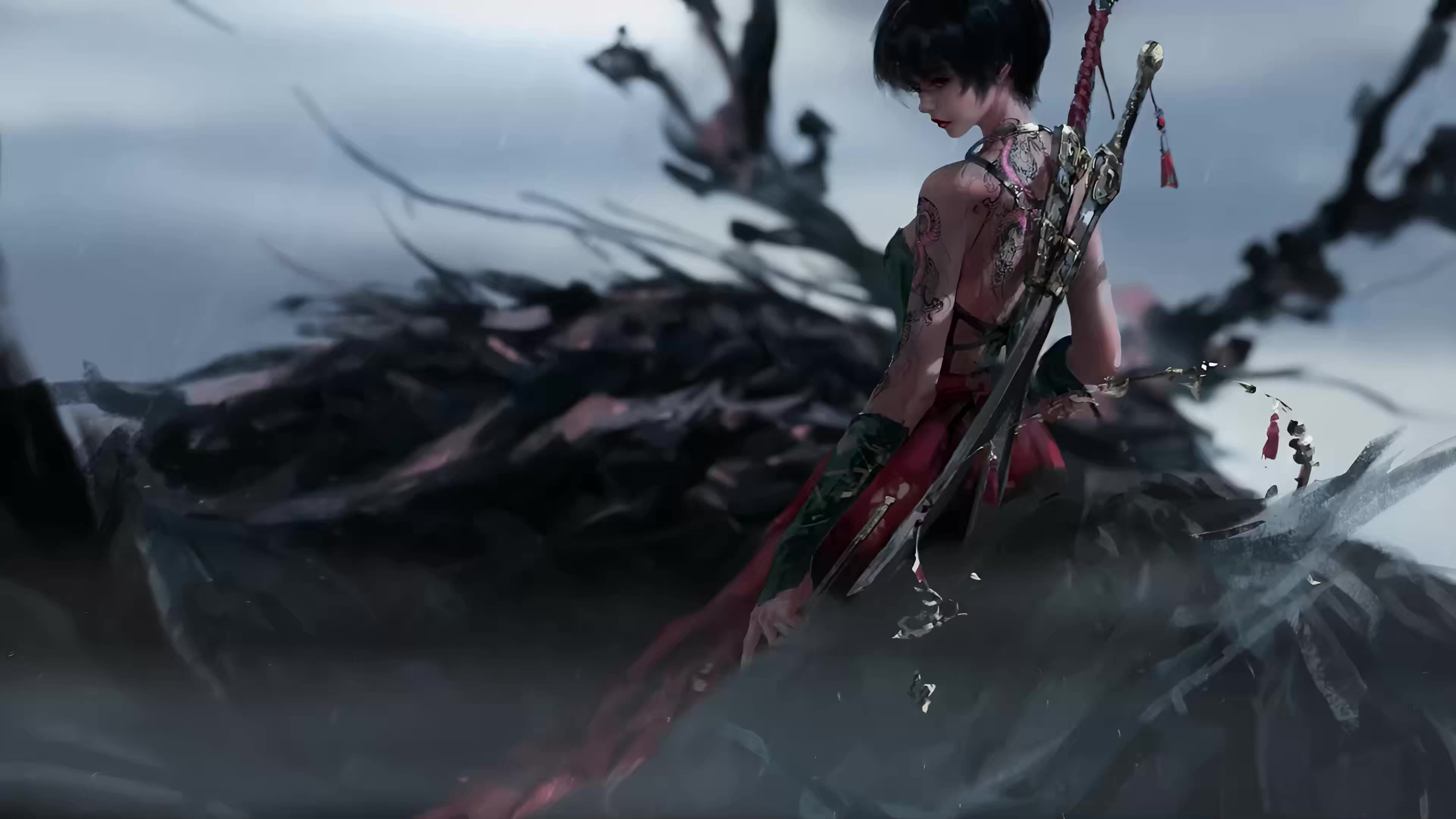 Elegance in the Wreckage Live Wallpaper