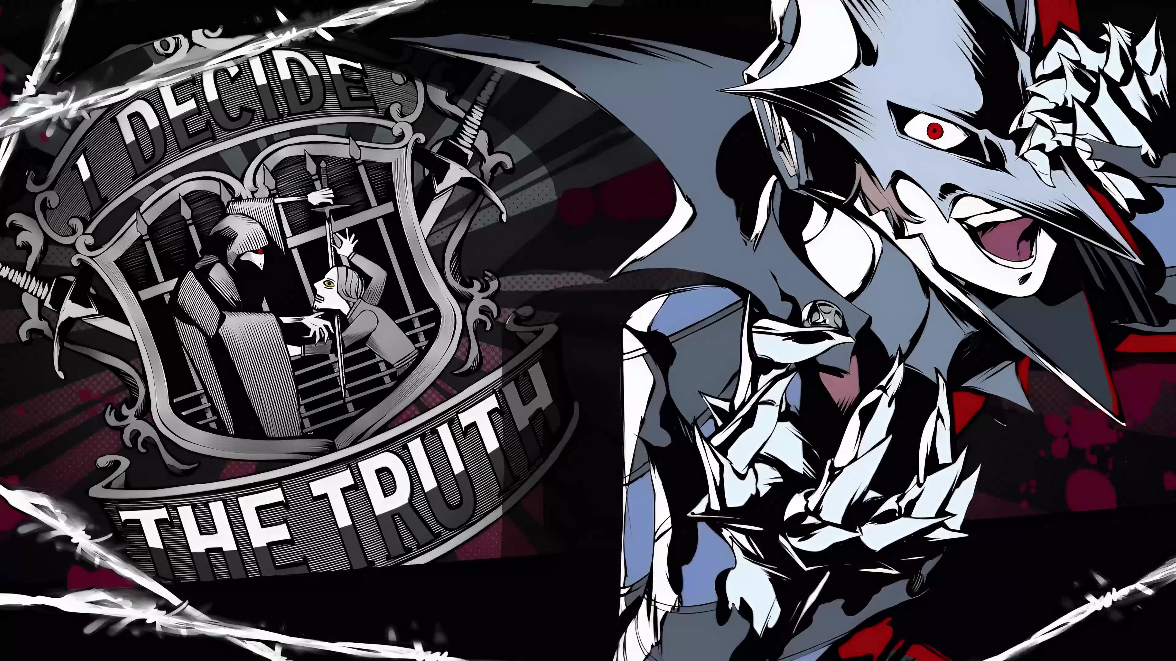 Black Goro Akechi (Persona P5R) Live Wallpaper