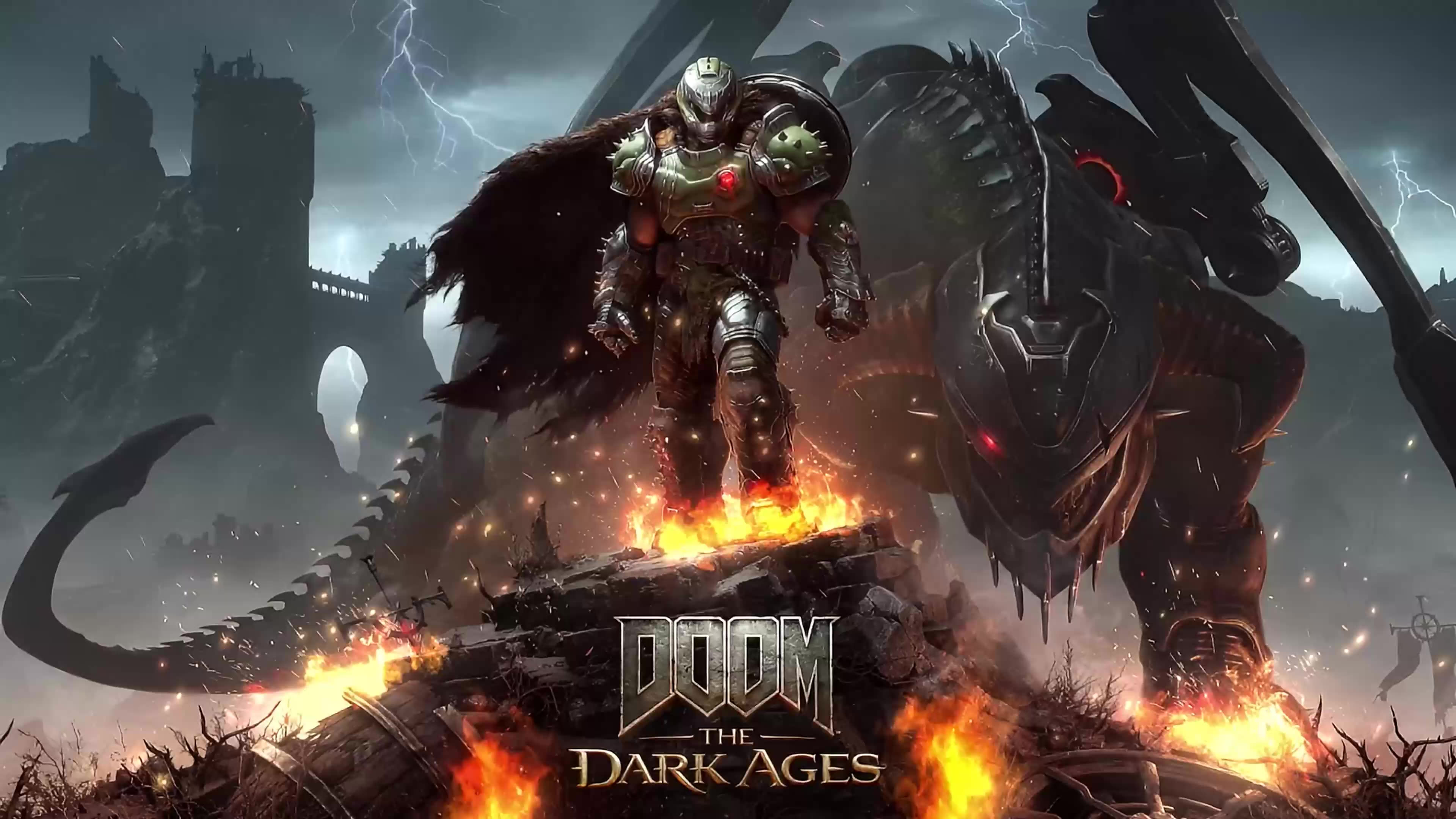 DOOM Dark Ages Slayer Mobile Live Wallpaper