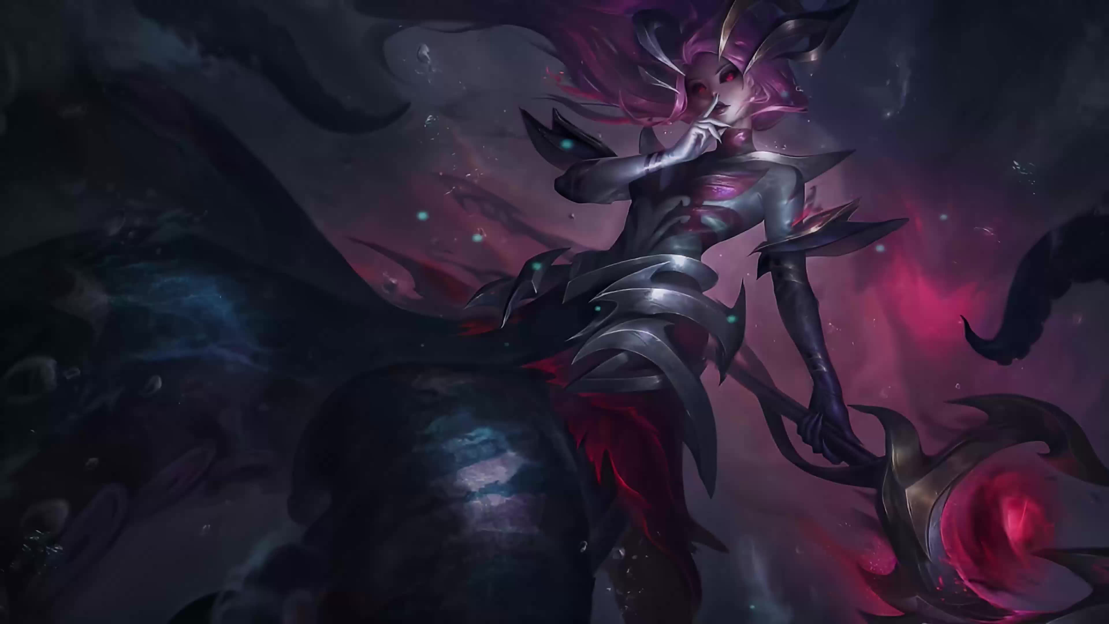 Nami Dark Enchantress (LoL) Mobile Live Wallpaper