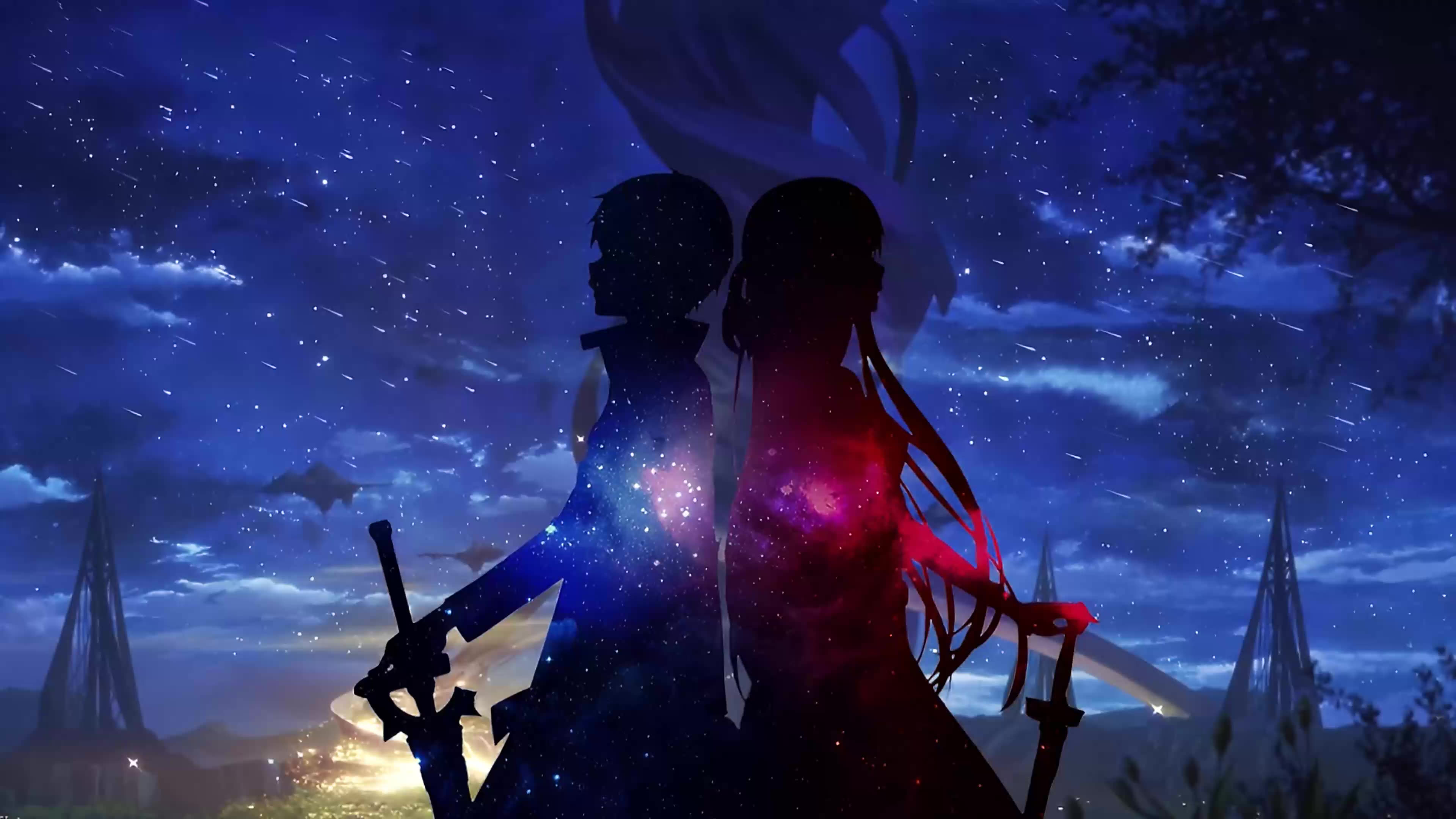 Kirito and Asuna Eternal Bond Mobile Live Wallpaper