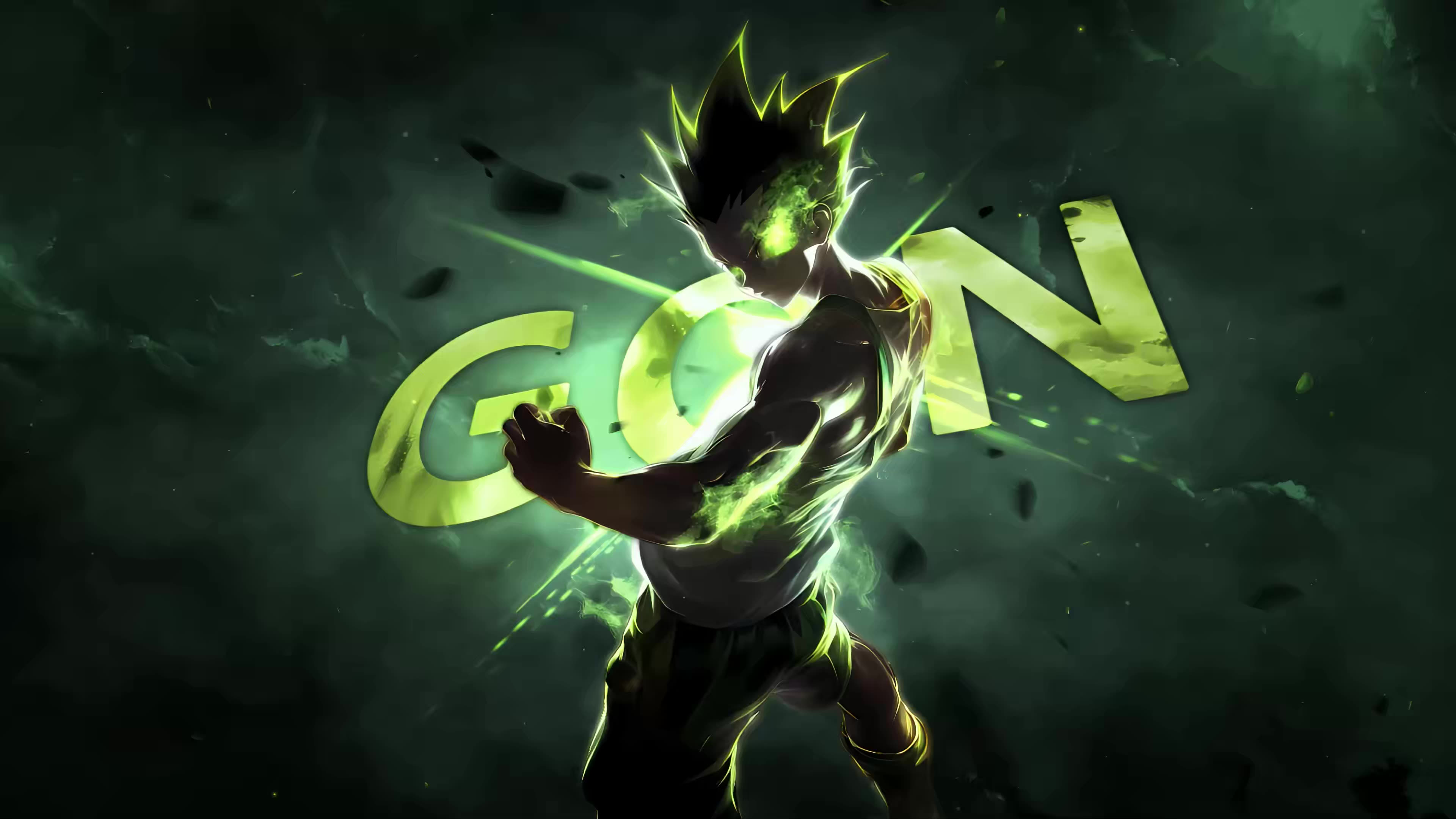 Gon Freecss Nen Explosion Mobile Live Wallpaper