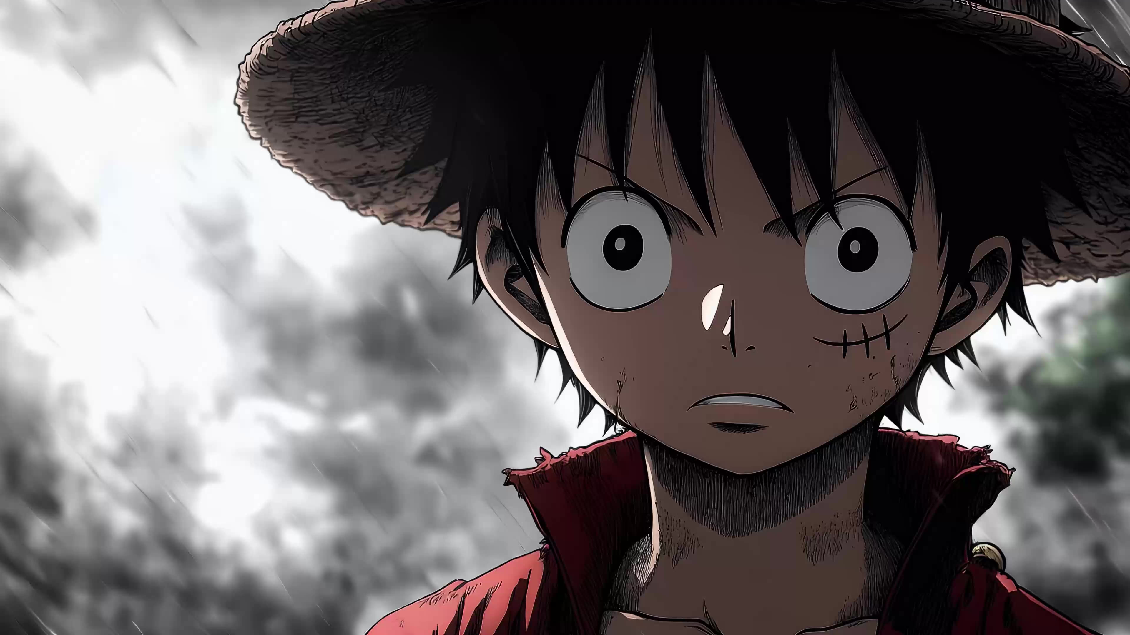 Monkey D. Luffy Sad Live Wallpaper