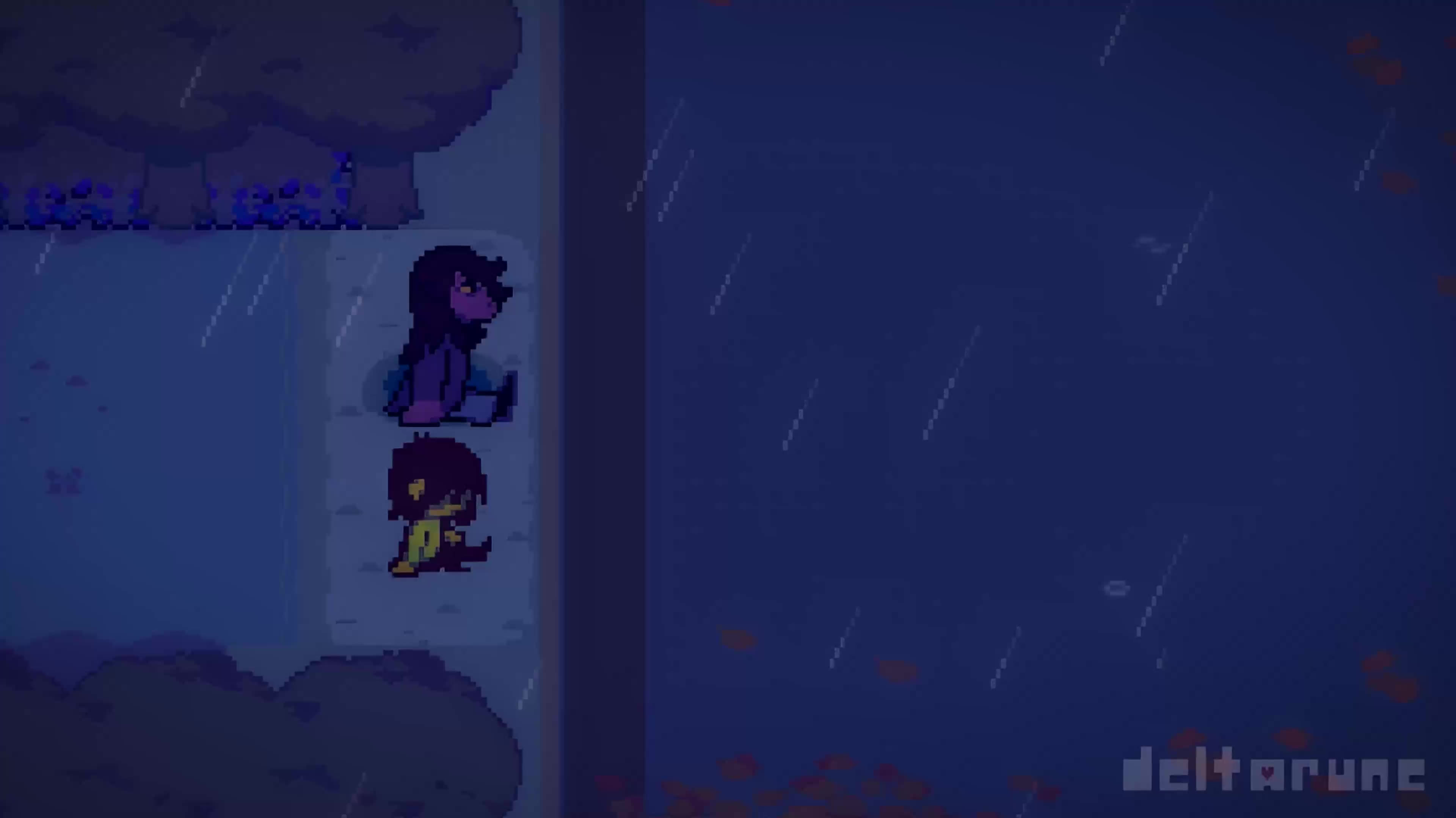 Deltarune Rainy Night Live Wallpaper