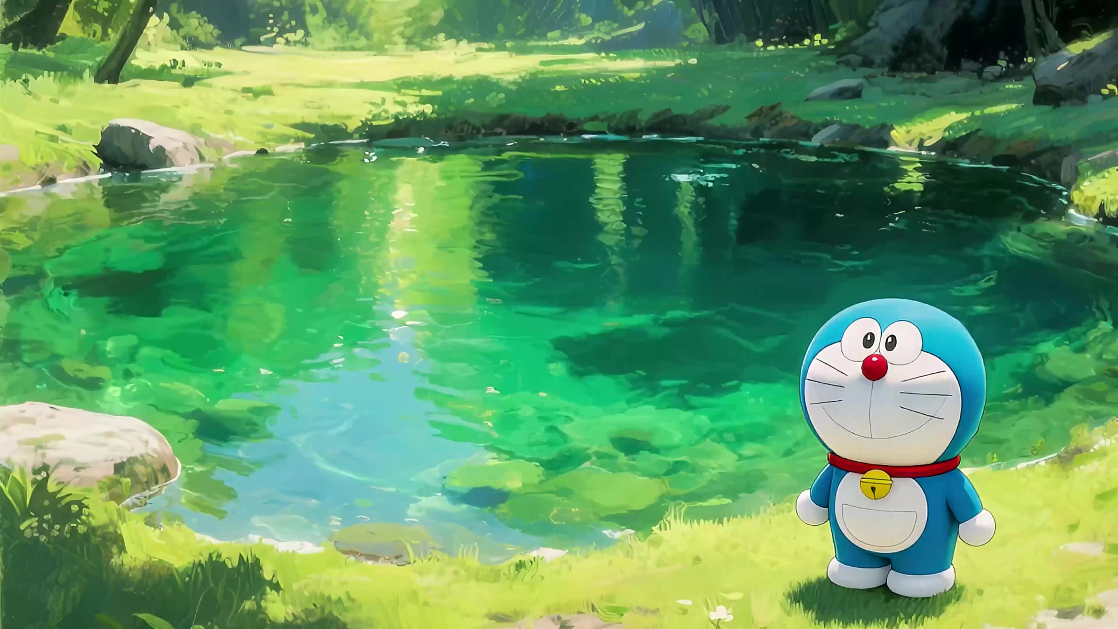 Doraemon Nature Adventure Live Wallpaper