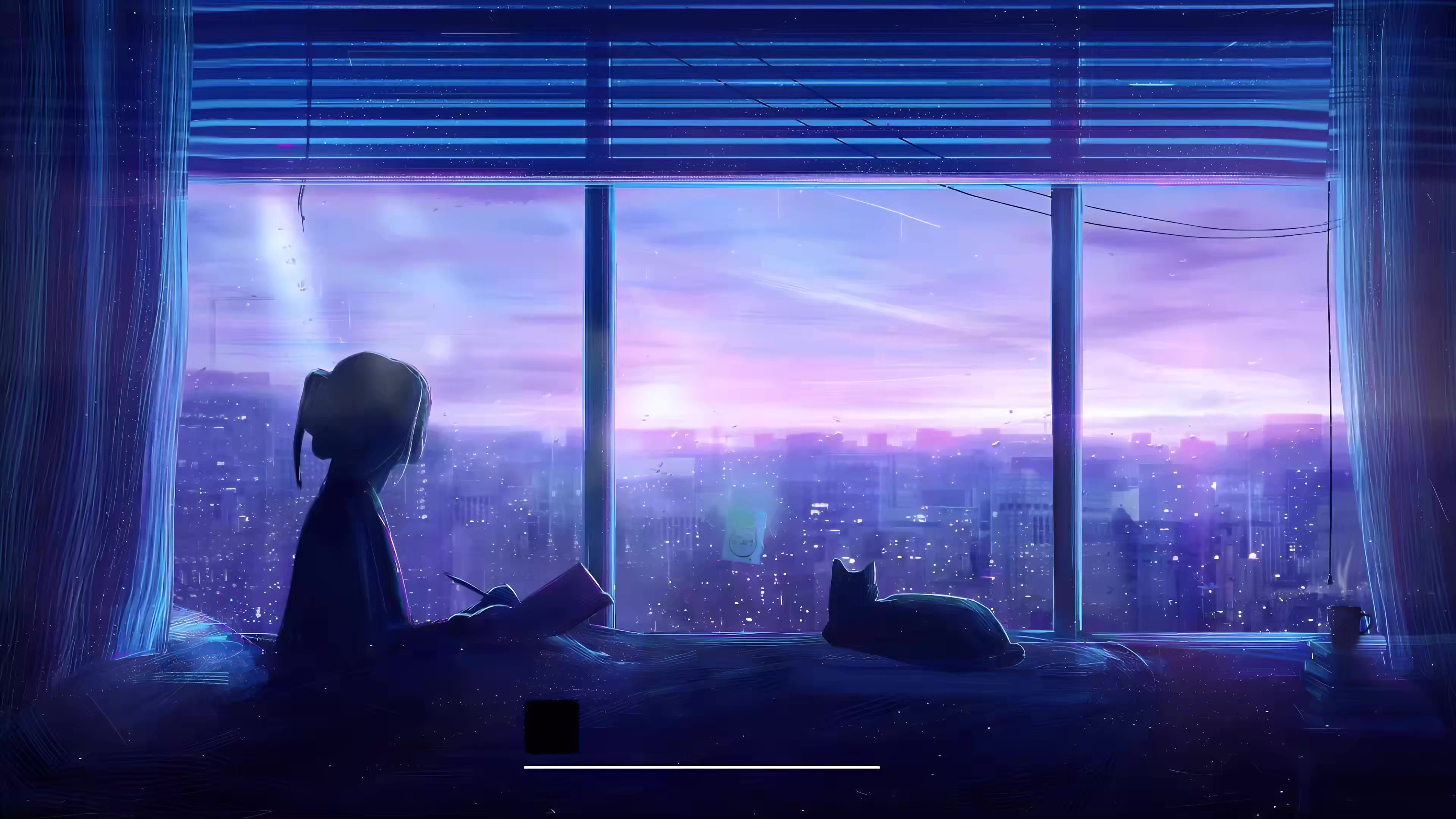 Urban Calm & Cat Live Wallpaper