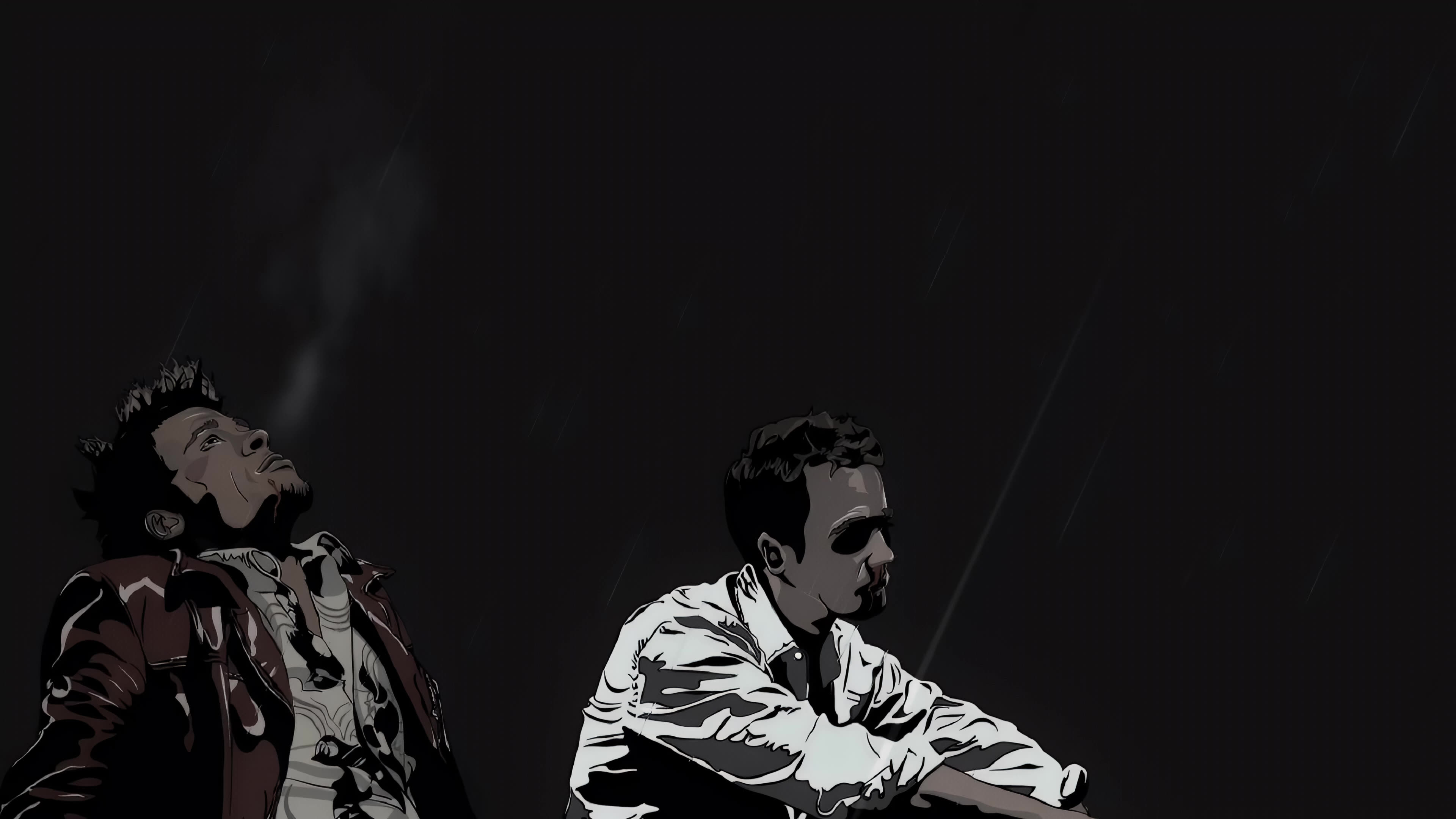 Fight Club - Smoky Reflections Live Wallpaper