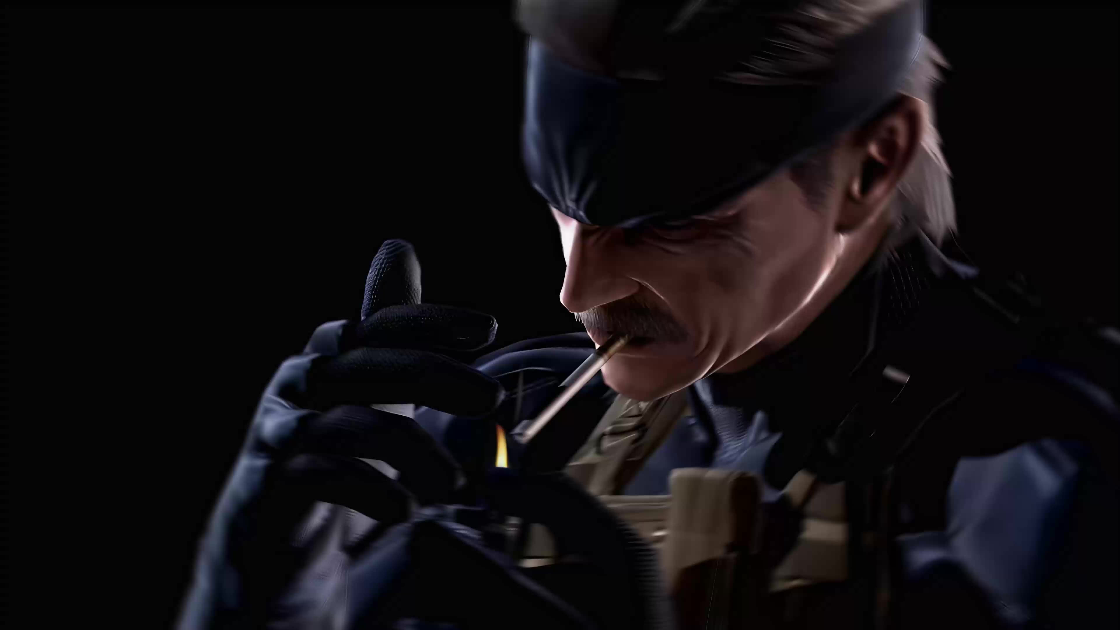 Old Snake Metal Gear Solid Live Wallpaper