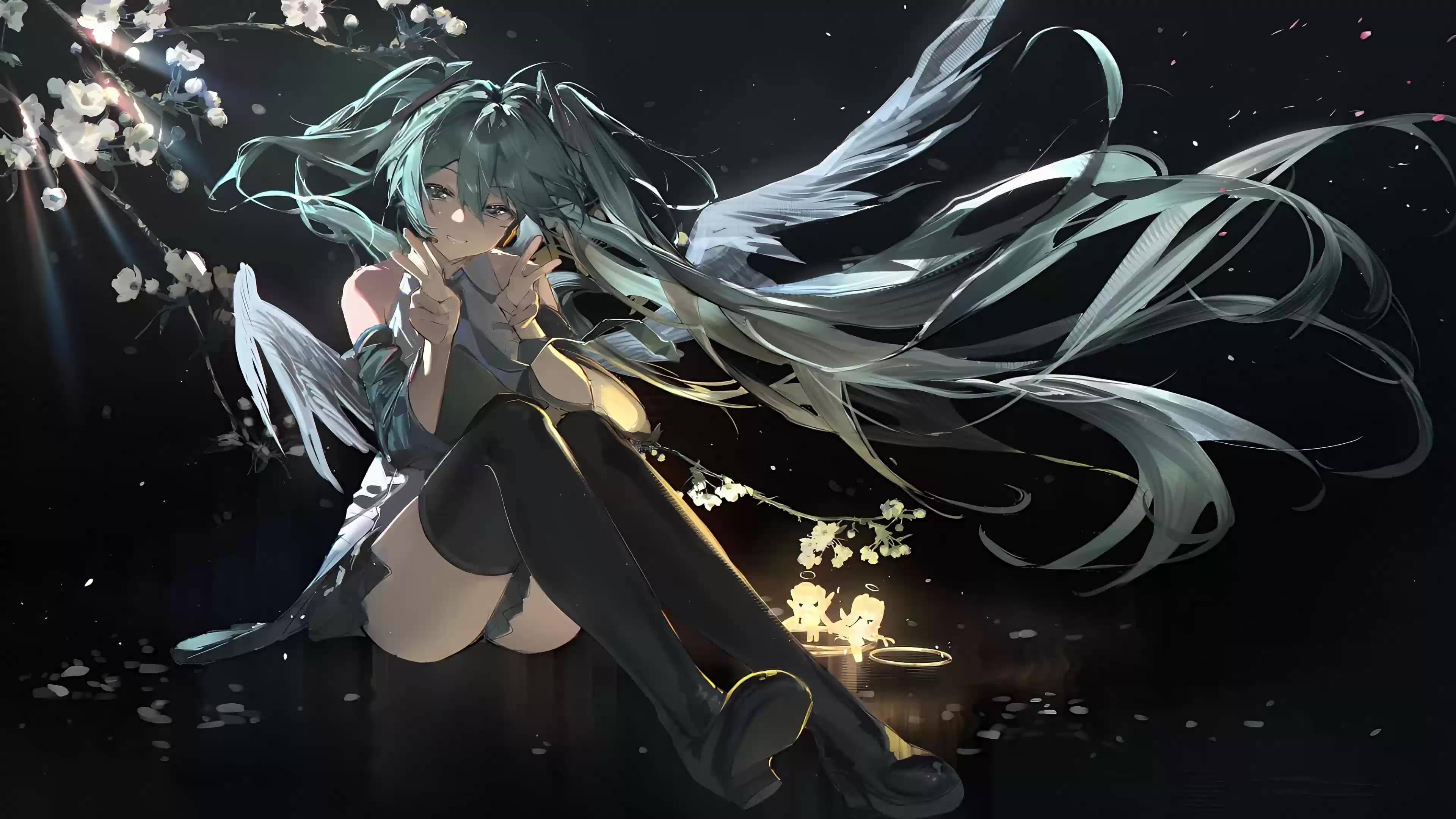 Hatsune Miku Gentle Smile Live Wallpaper