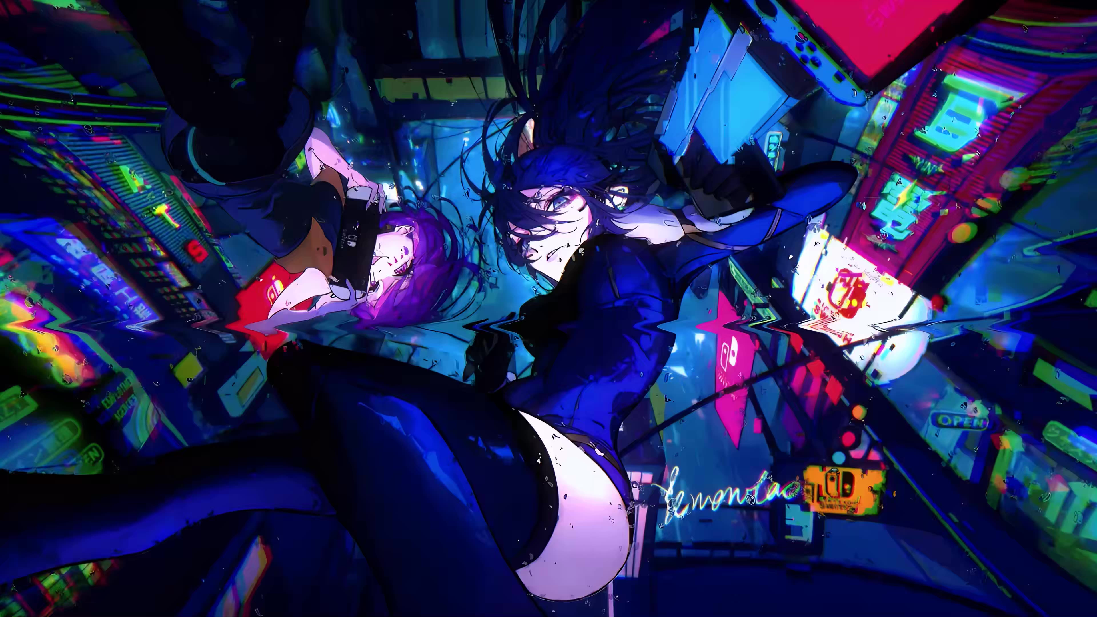 Ann Flores & Ayane Misuno (ANNO: Mutationem) Live Wallpaper