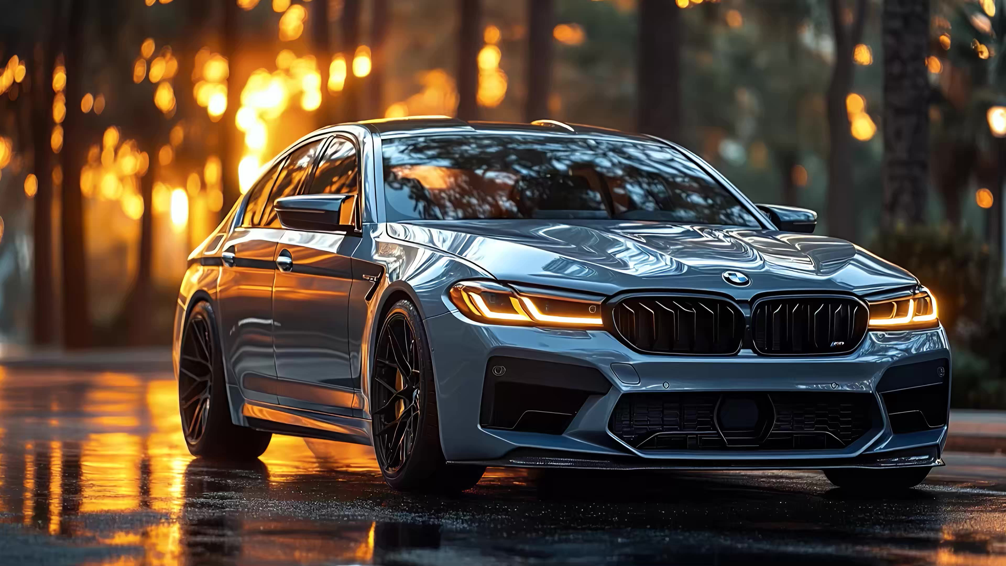 BMW M5 Sedan Live Wallpaper