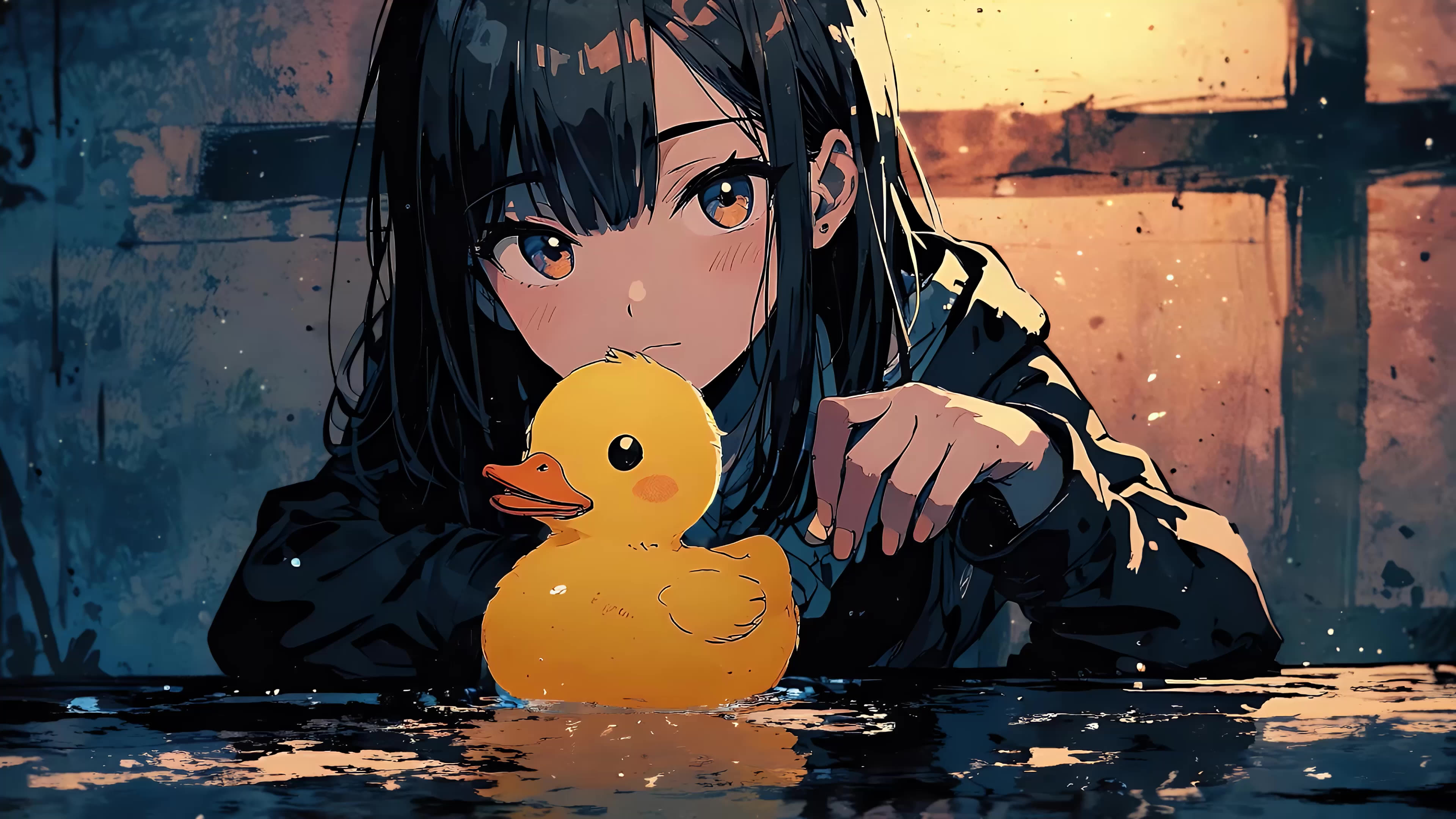 Playful Calm at Dusk Mobile Live Wallpaper