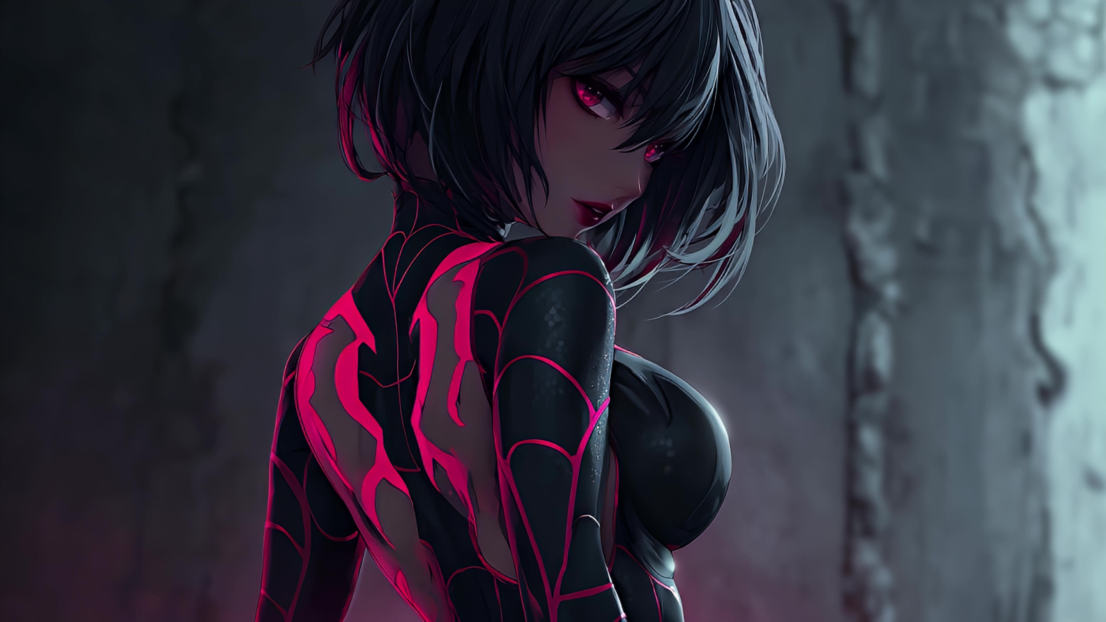 Pink Venom Girl Live Wallpaper