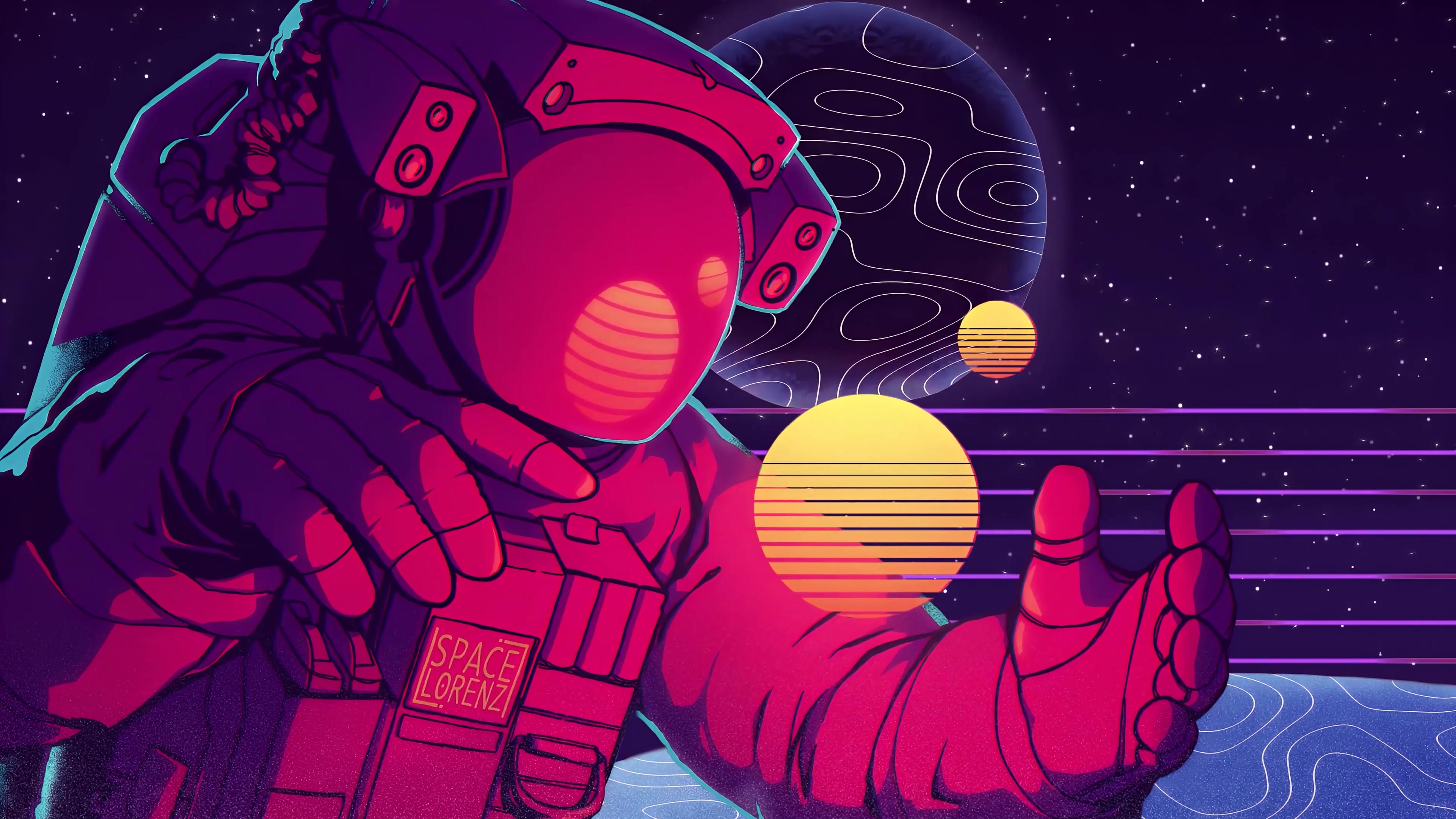 Space Wave Live Wallpaper