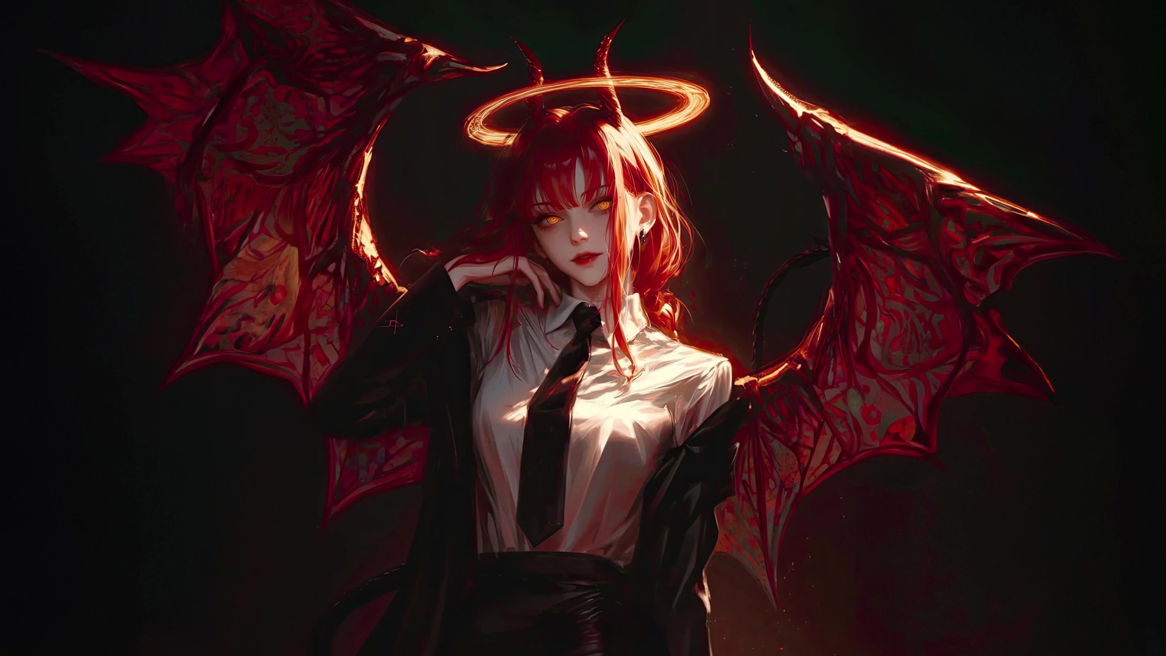 Makima Devil’s Whisper Live Wallpaper