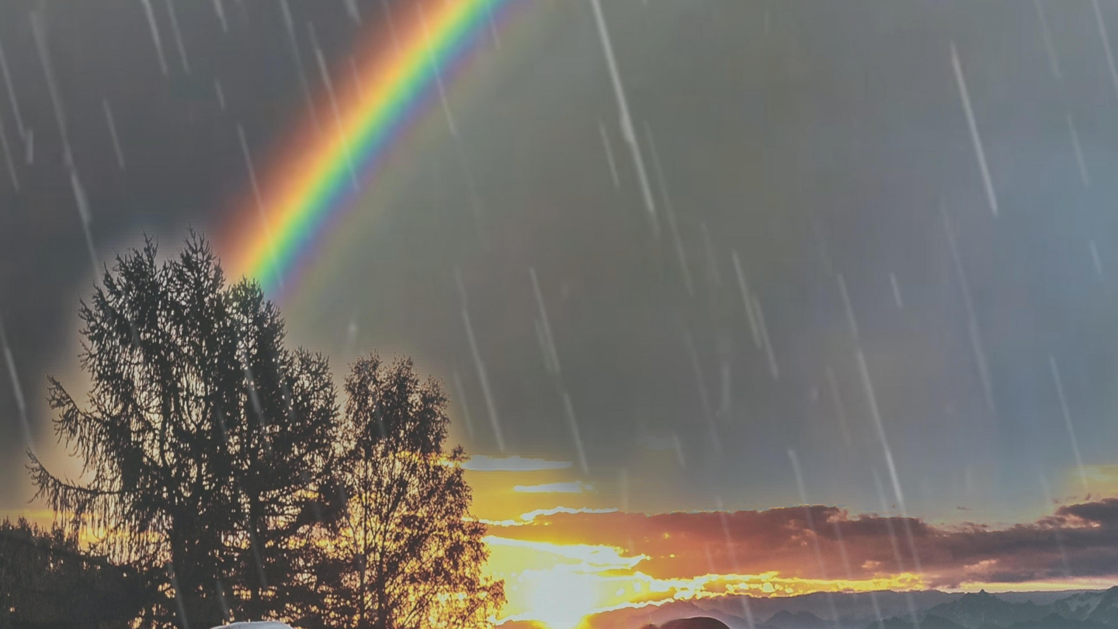 Radiant Rainbow Live Wallpaper