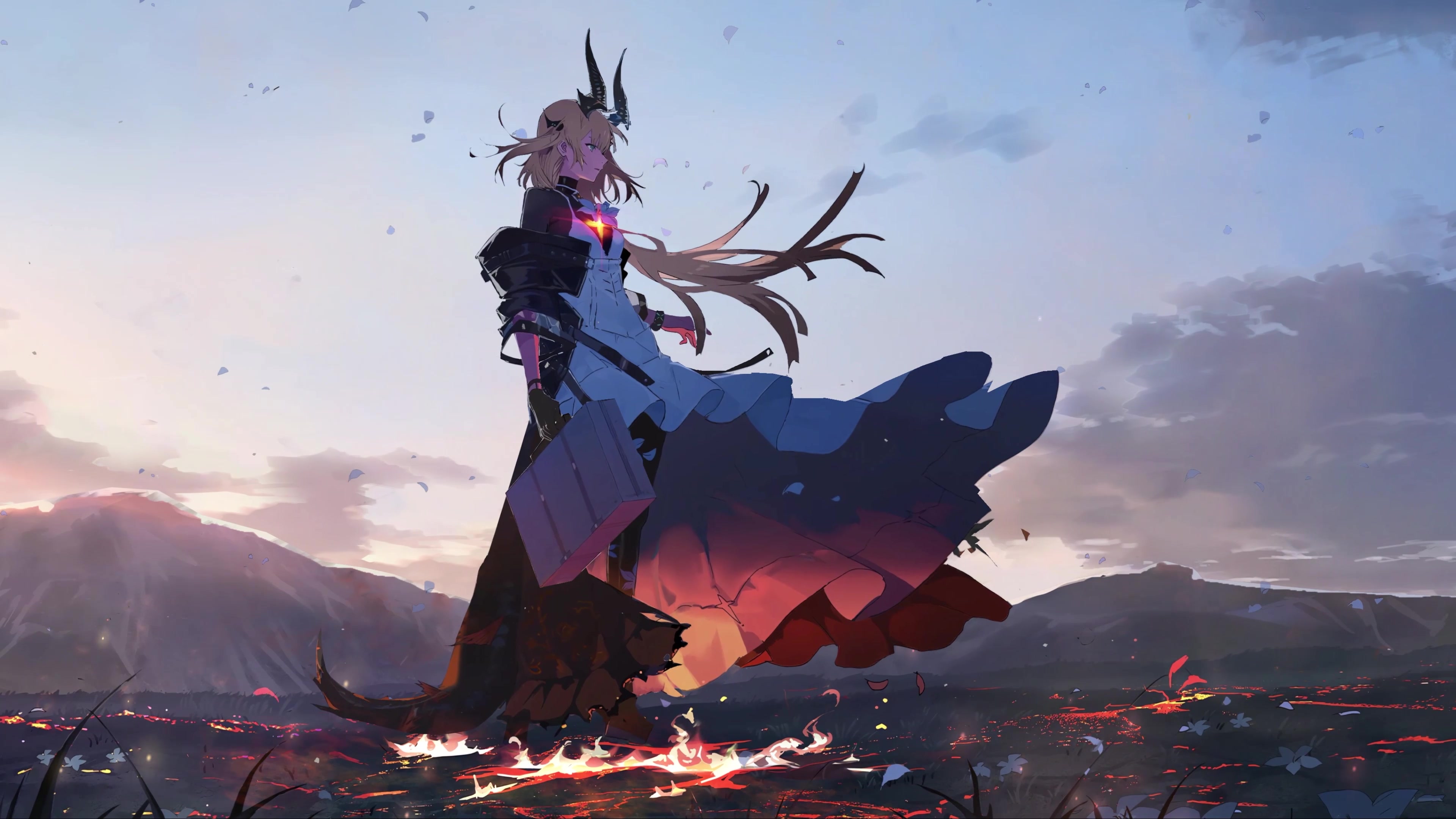 Reed the Flame Shadow Mobile Live Wallpaper