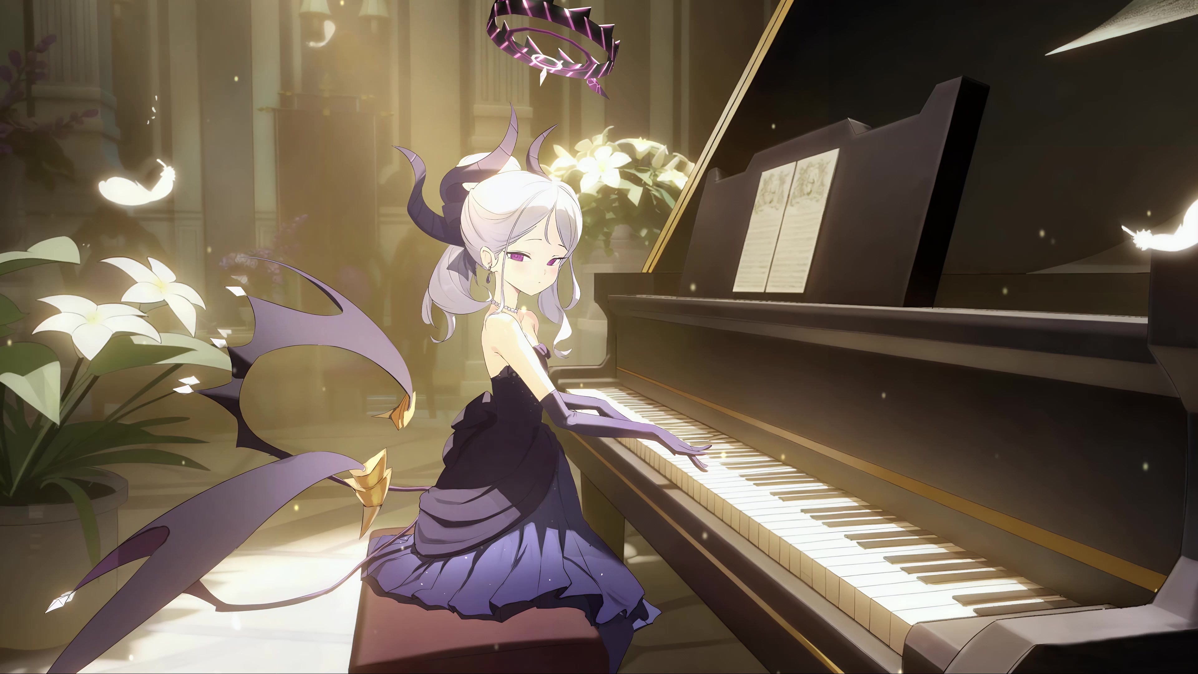 Sorasaki Hina - Sunlight Girls’ Night Song Live Wallpaper