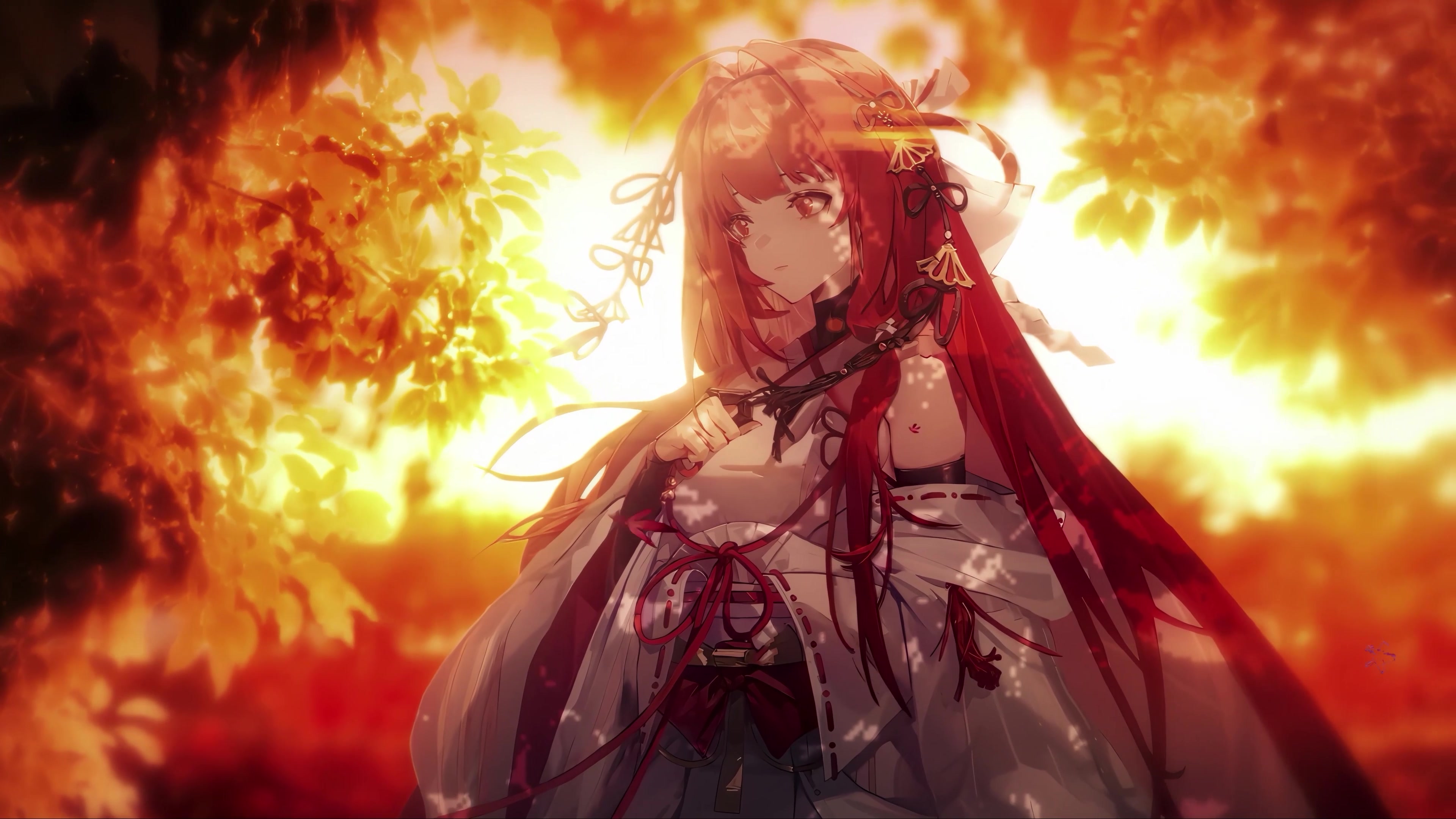 Uesugi Erii - Dragon Raja Live Wallpaper