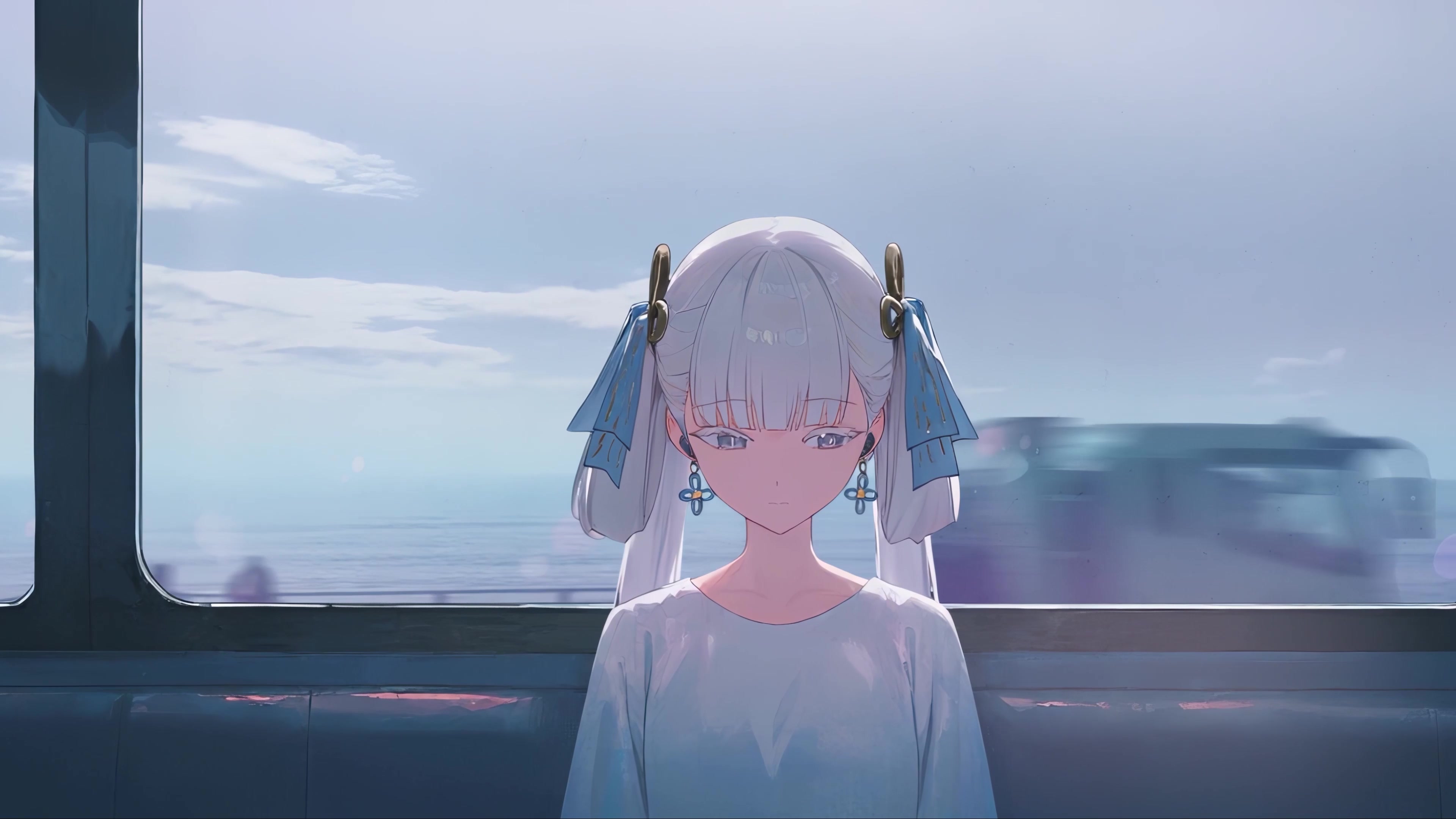 Azure Serenity Live Wallpaper