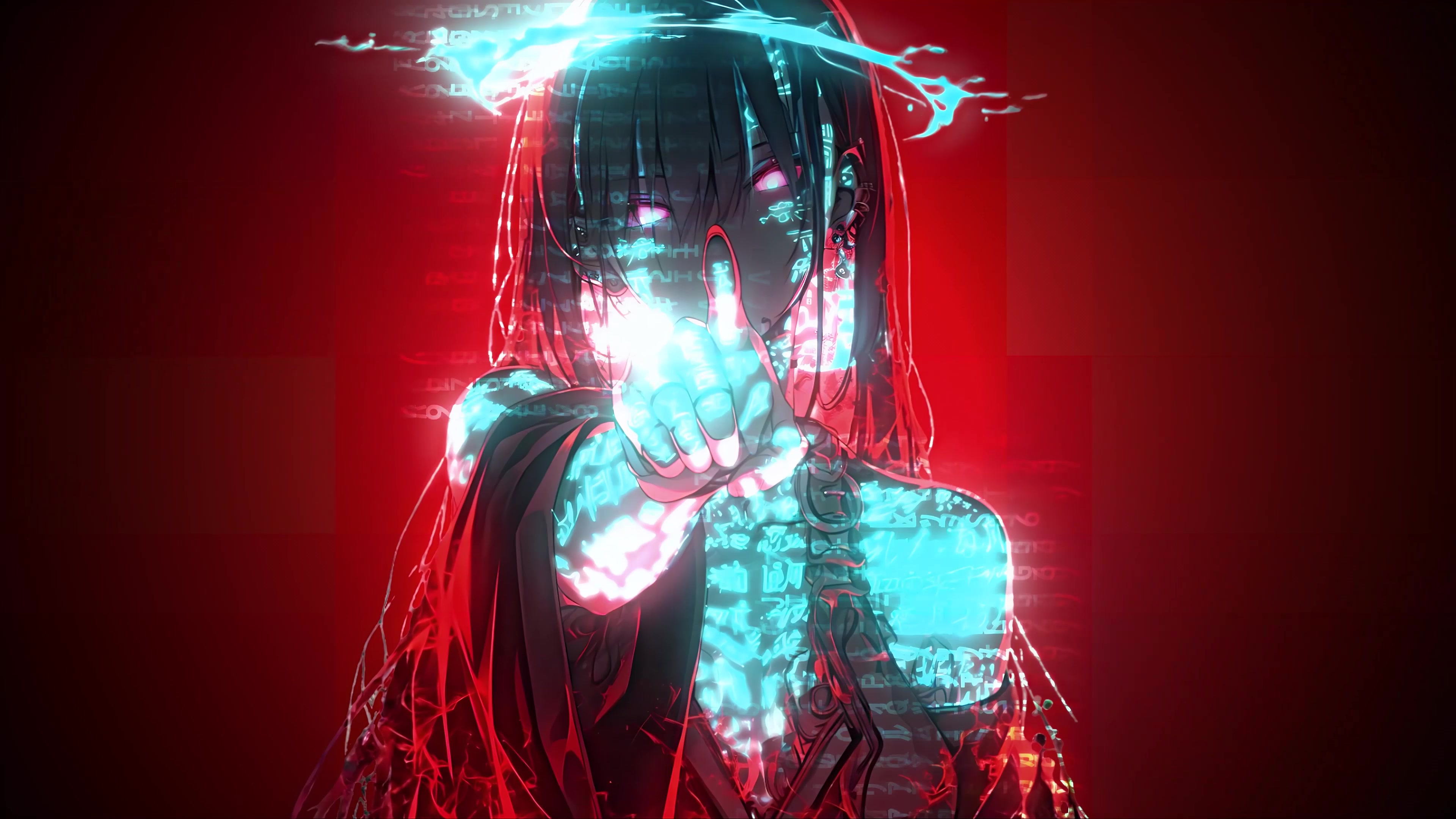 Glitch Queen Awakens Live Wallpaper