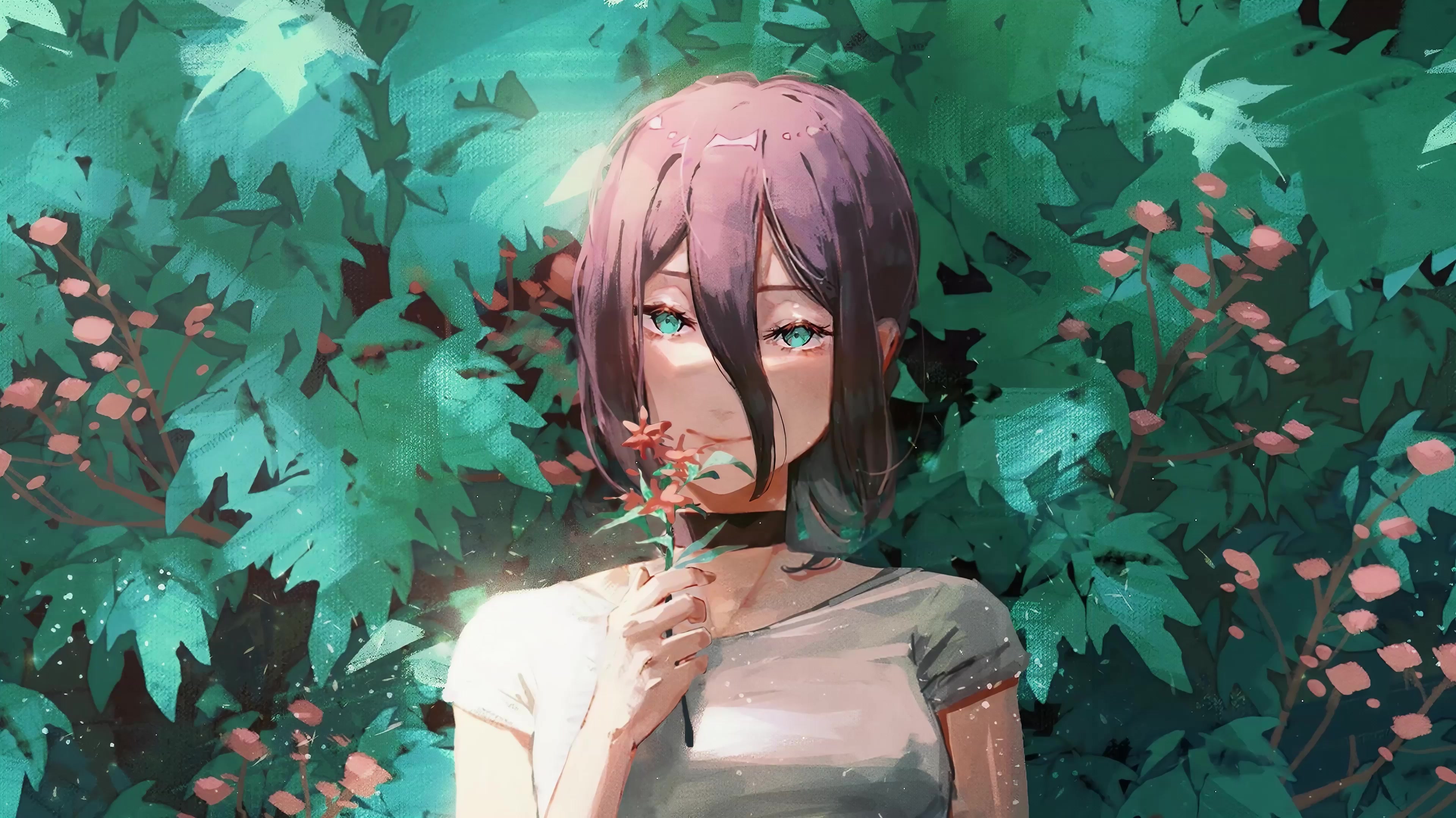 Reze - Flower of the Rain Live Wallpaper