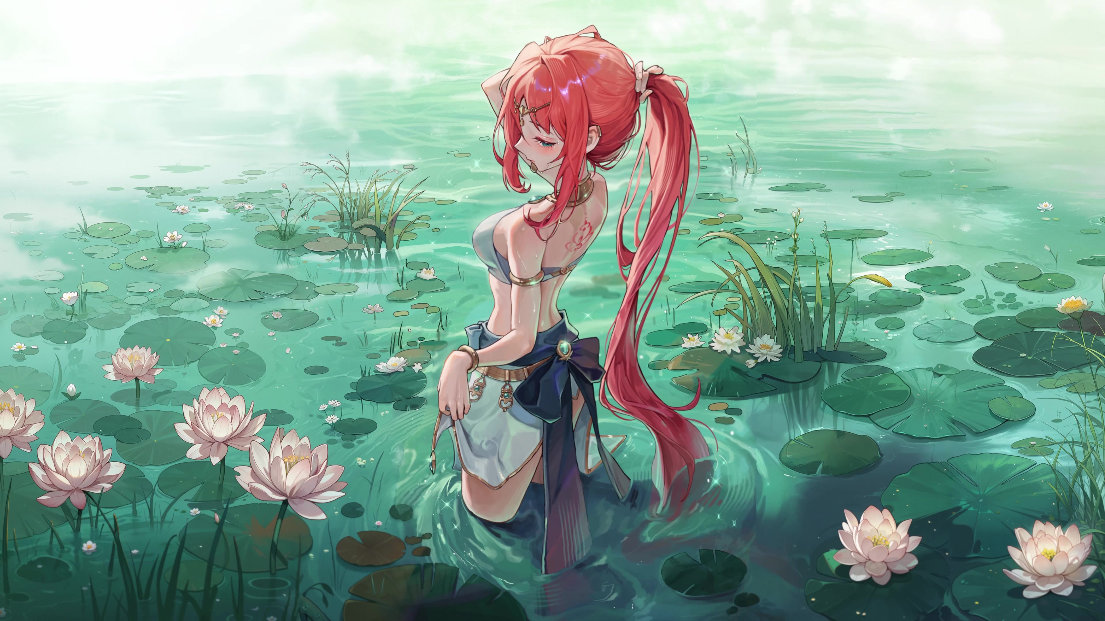 Nilou Waterlight Bloom Mobile Live Wallpaper