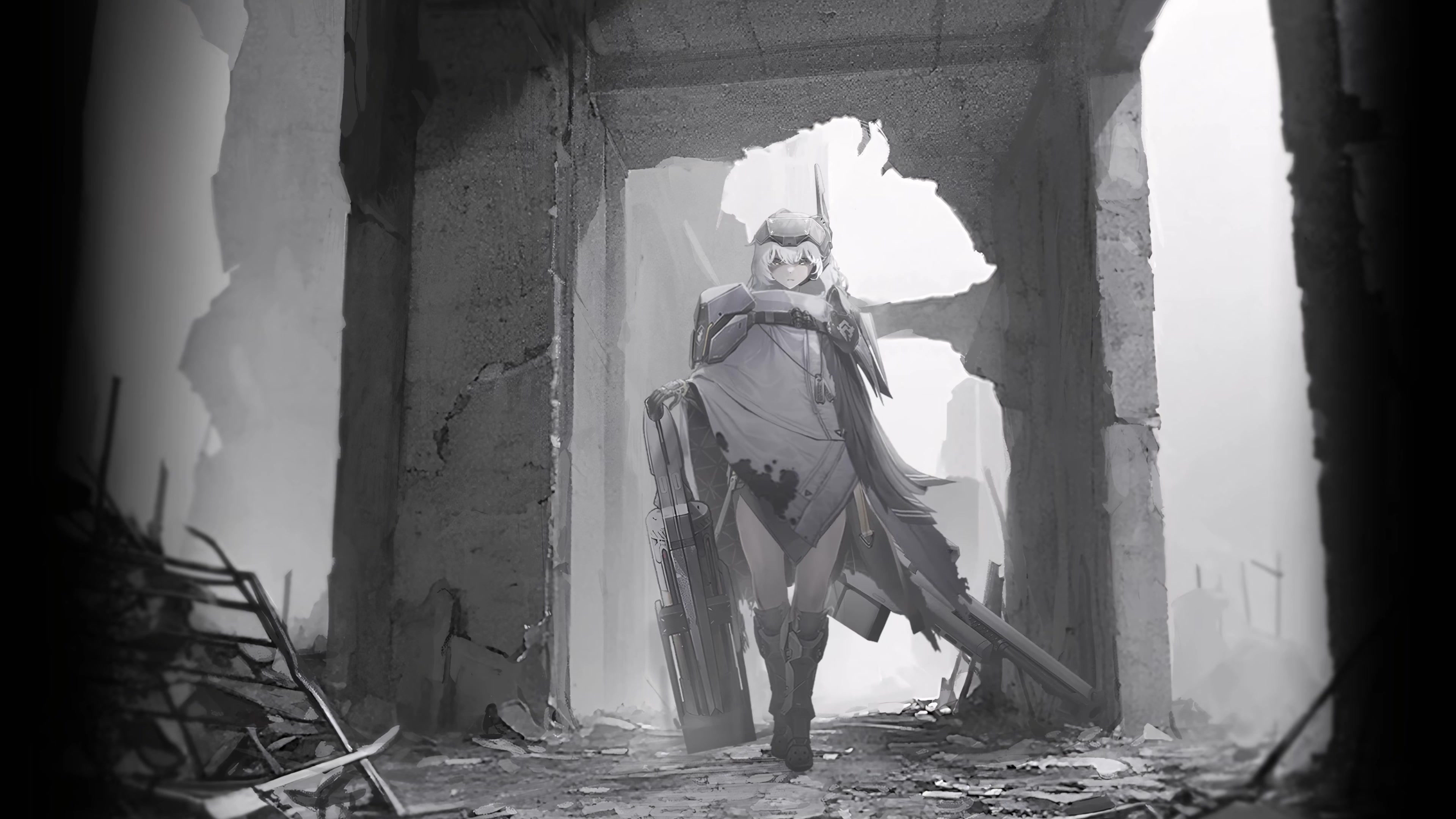 The Pilgrim (Goddess of Victory: Nikke) Live Wallpaper