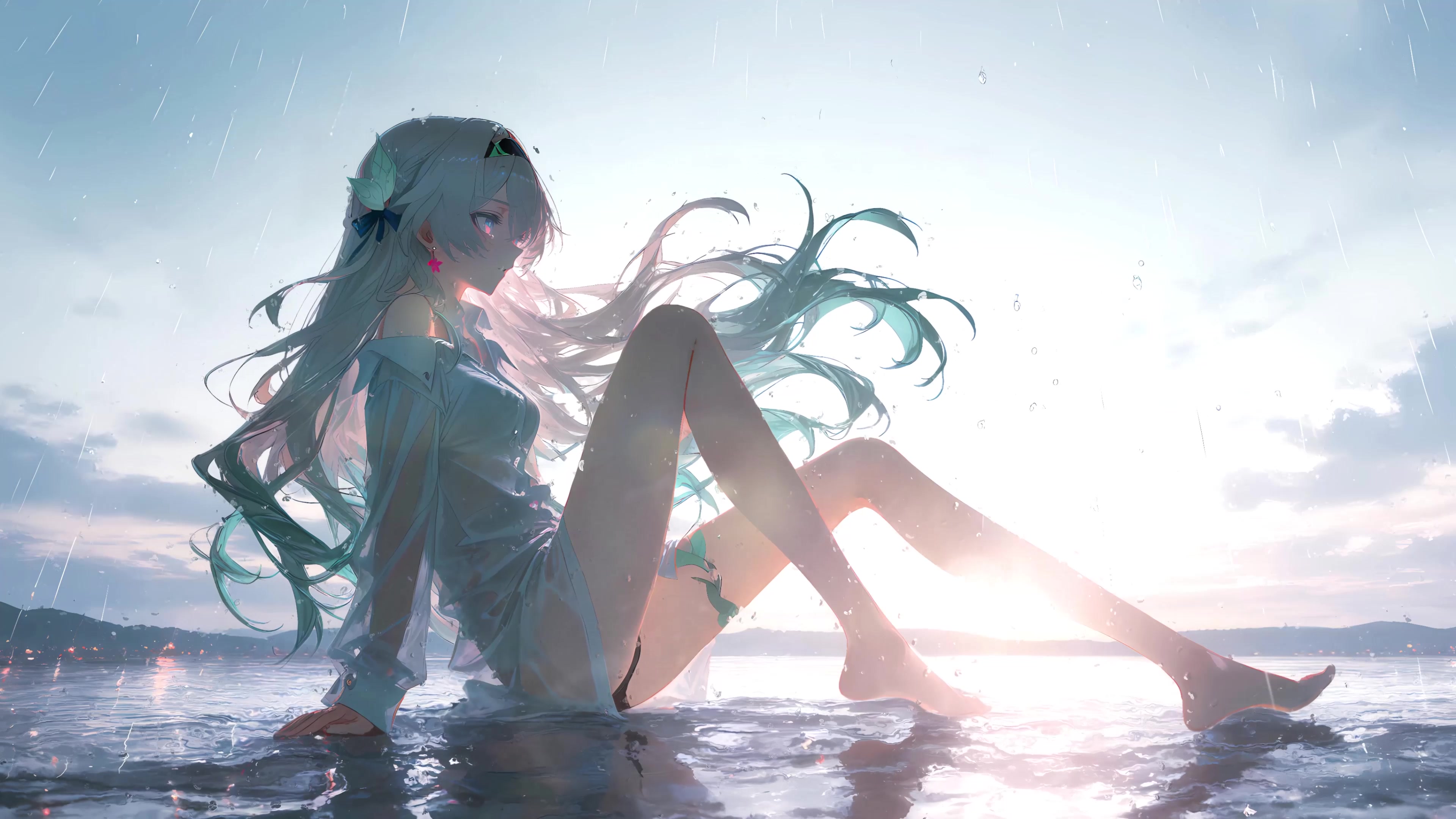 Rainbound Siren Live Wallpaper