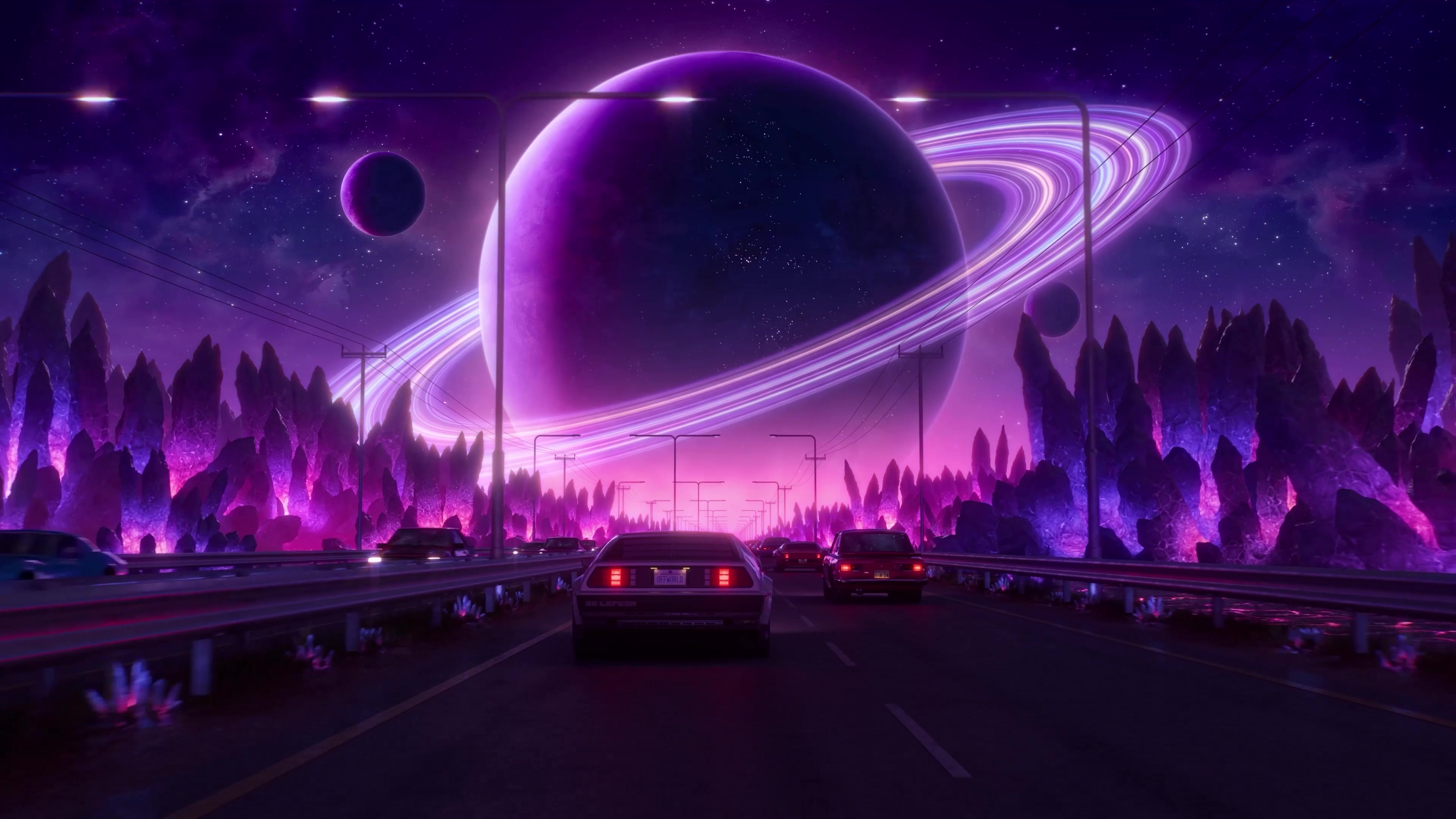 Cosmic Drive Mobile Live Wallpaper