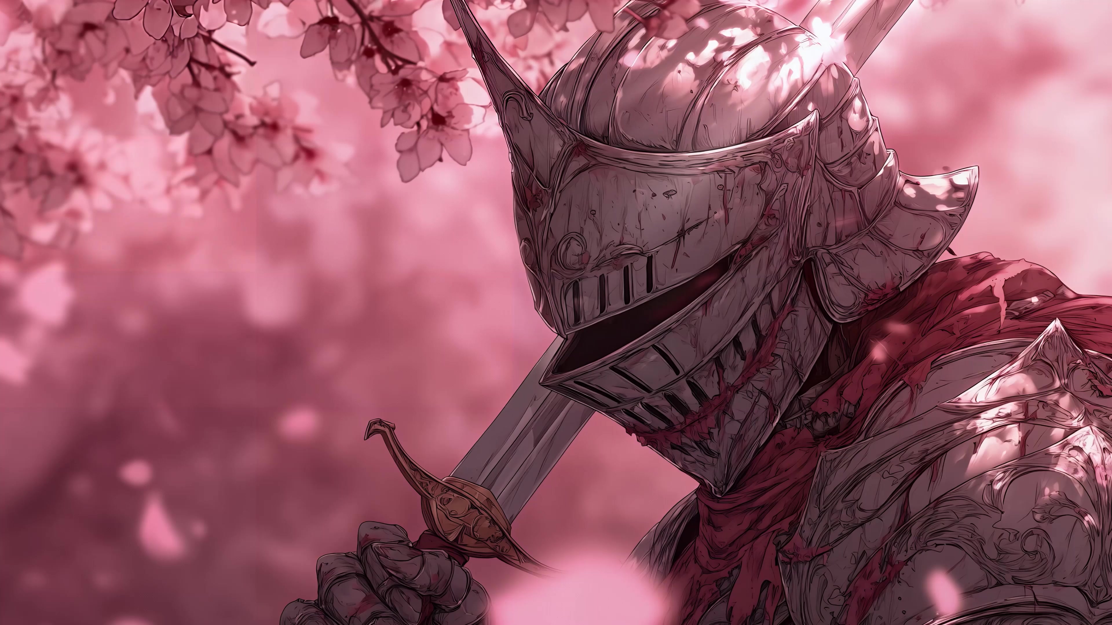 The Flower Knight Mobile Live Wallpaper
