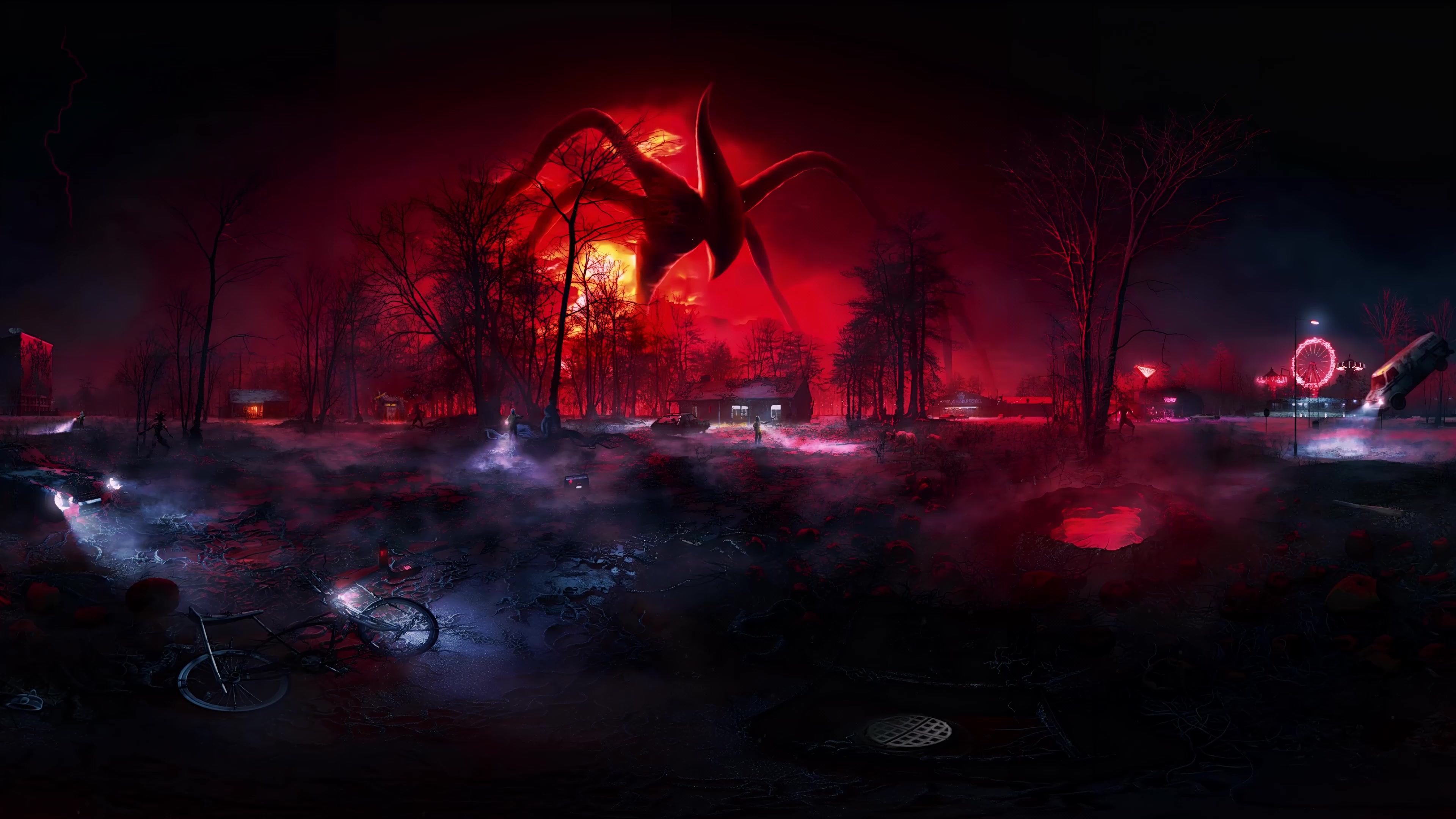 Stranger Things Infernal Gate Live Wallpaper