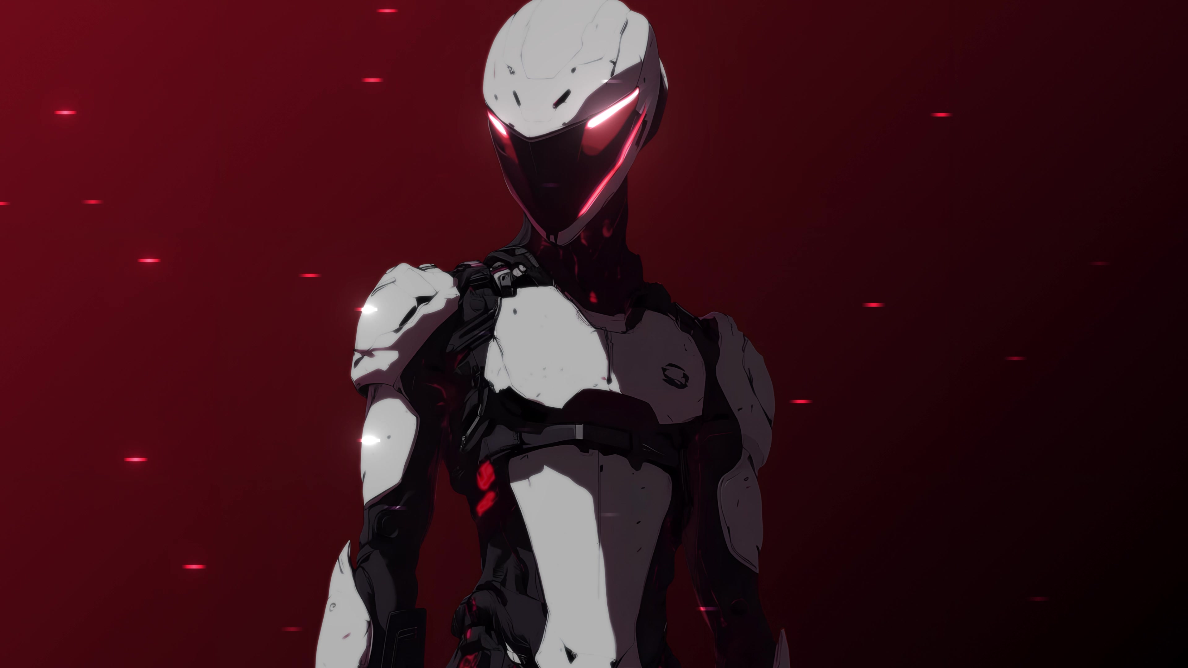 Post-Human Combat Frame Mobile Live Wallpaper