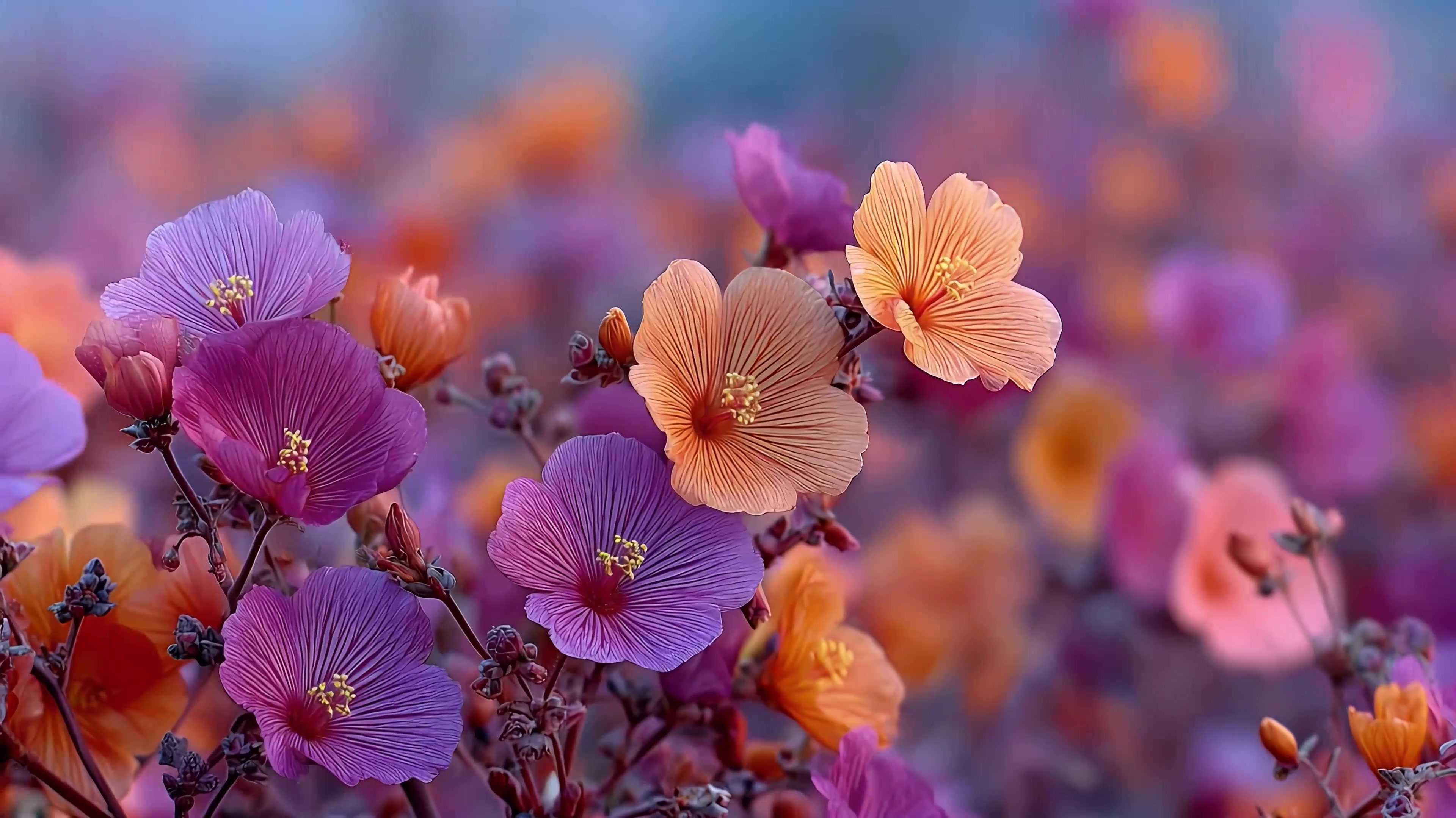 Meadow of Wildflowers Mobile Live Wallpaper