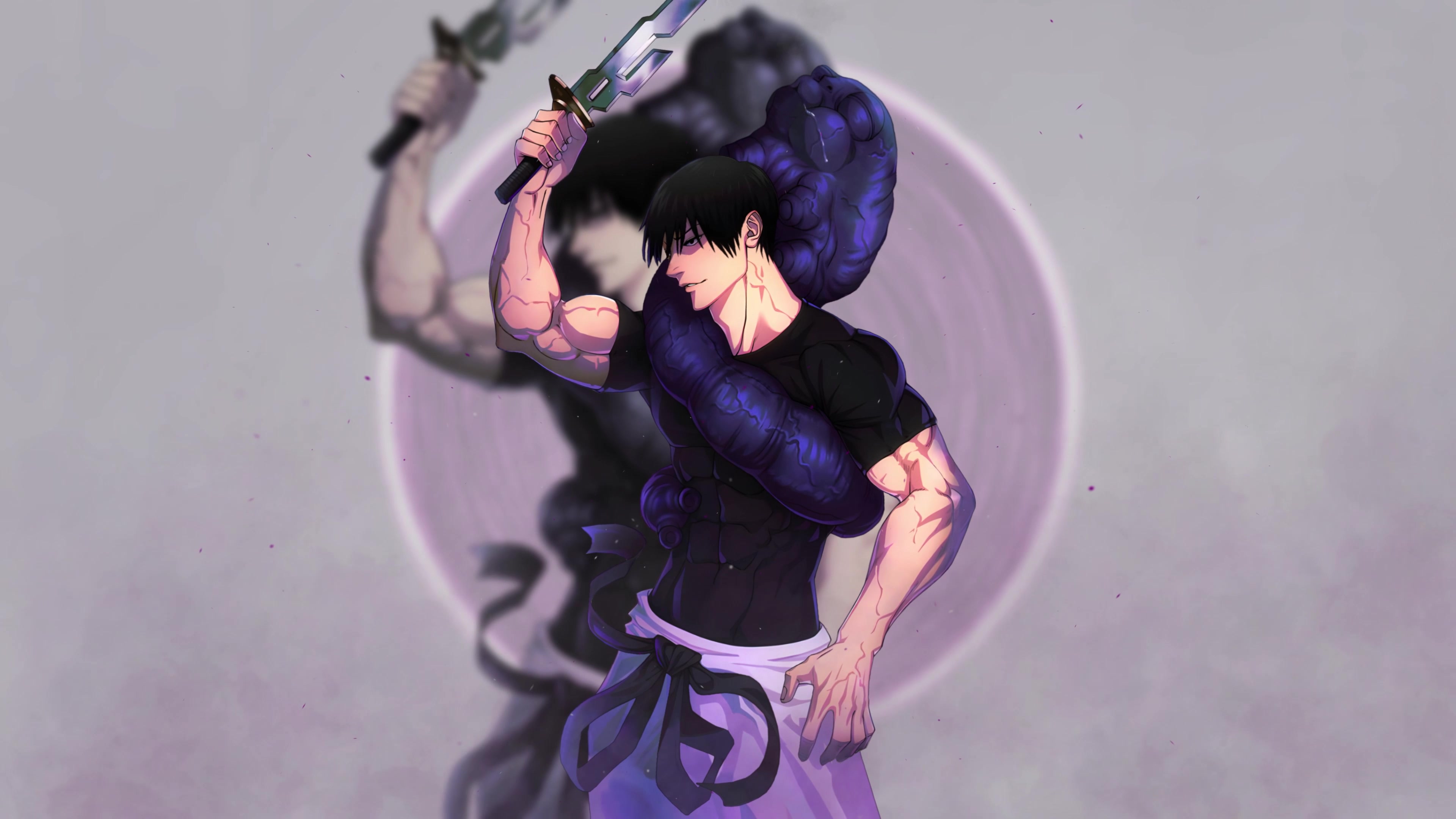 Toji Fushiguro Blade of Ruin Live Wallpaper