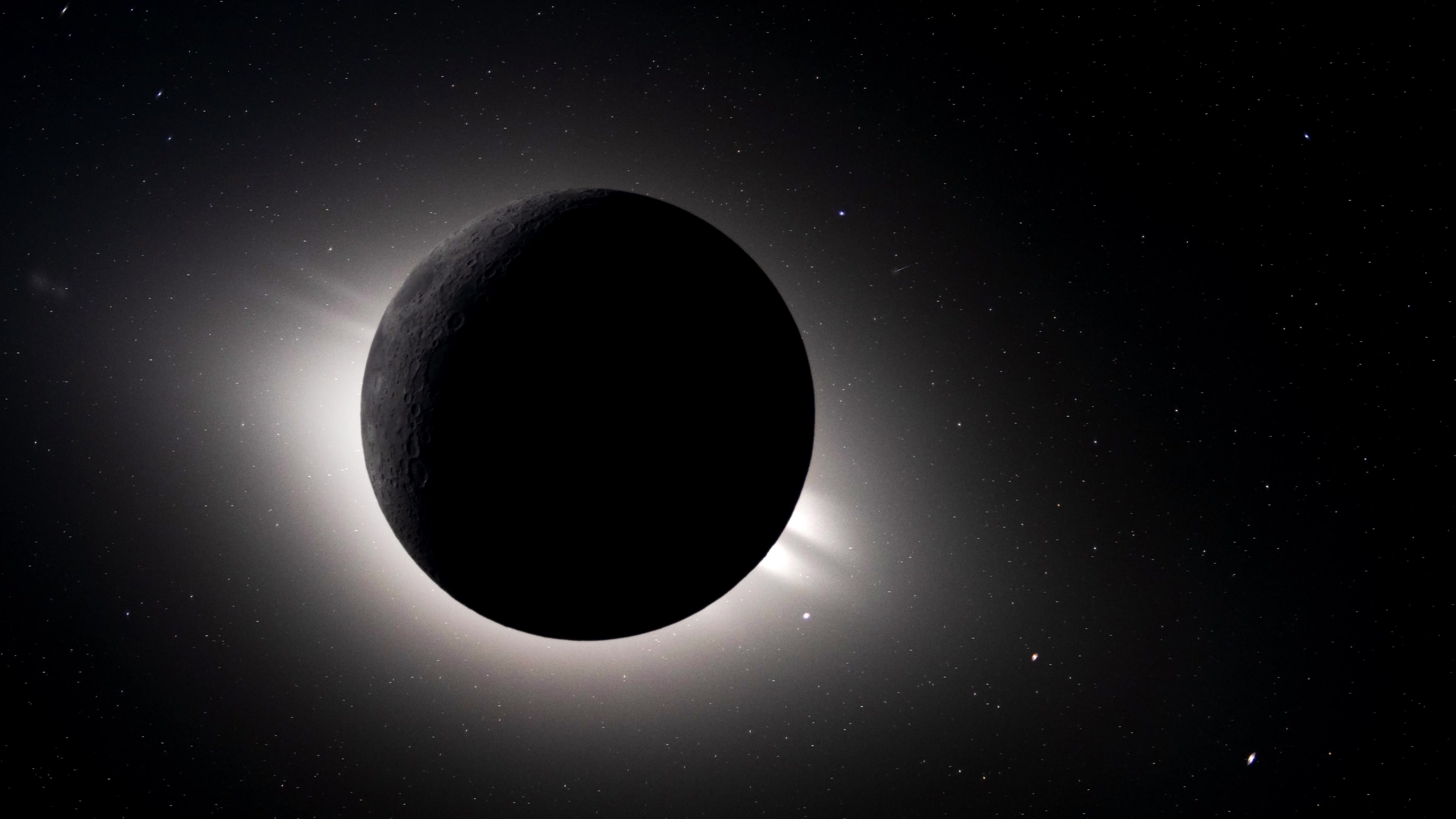 Artemis 2 Moon Eclipse Mobile Live Wallpaper