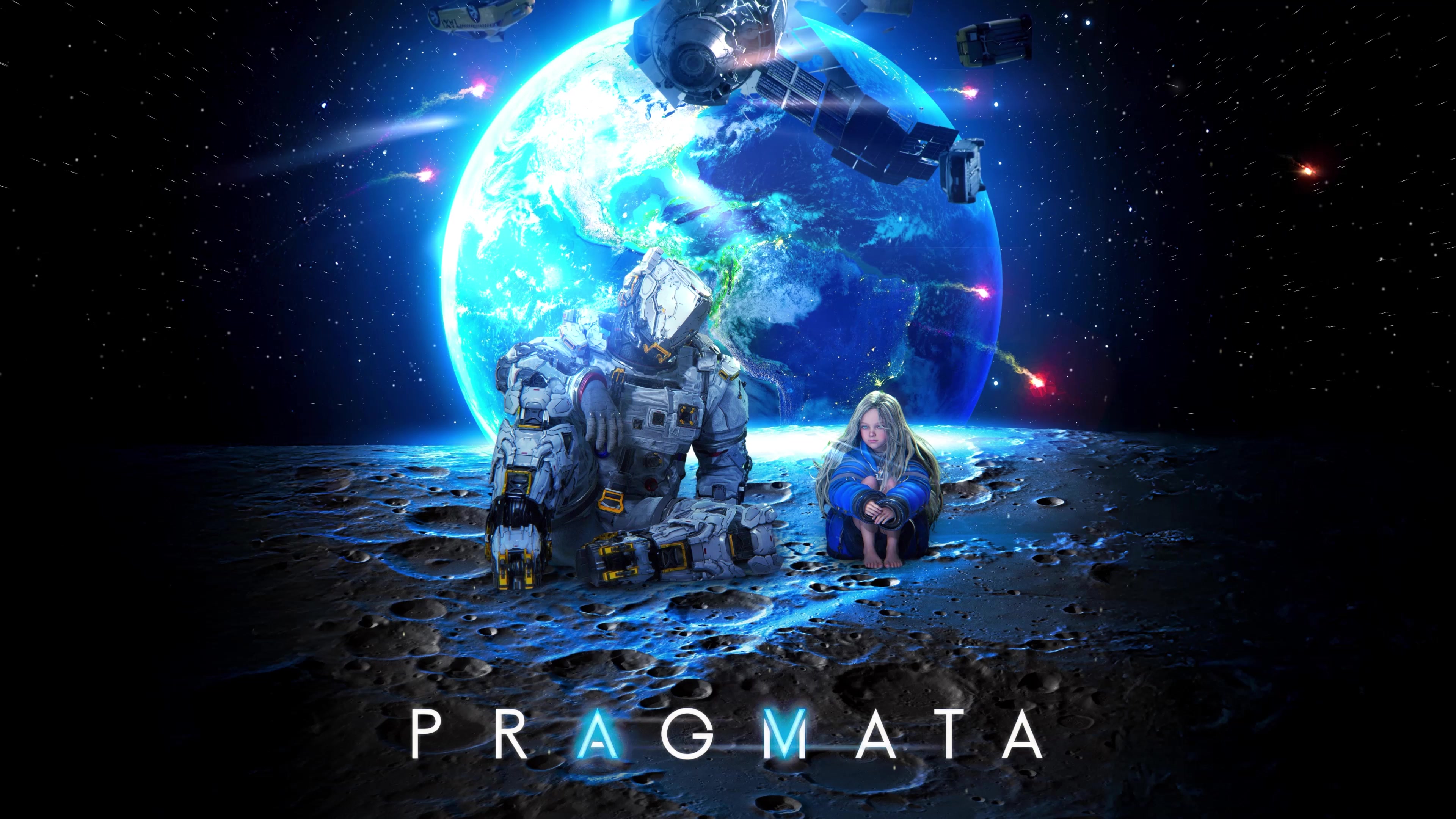 Pragmata Lost Orbit Live Wallpaper