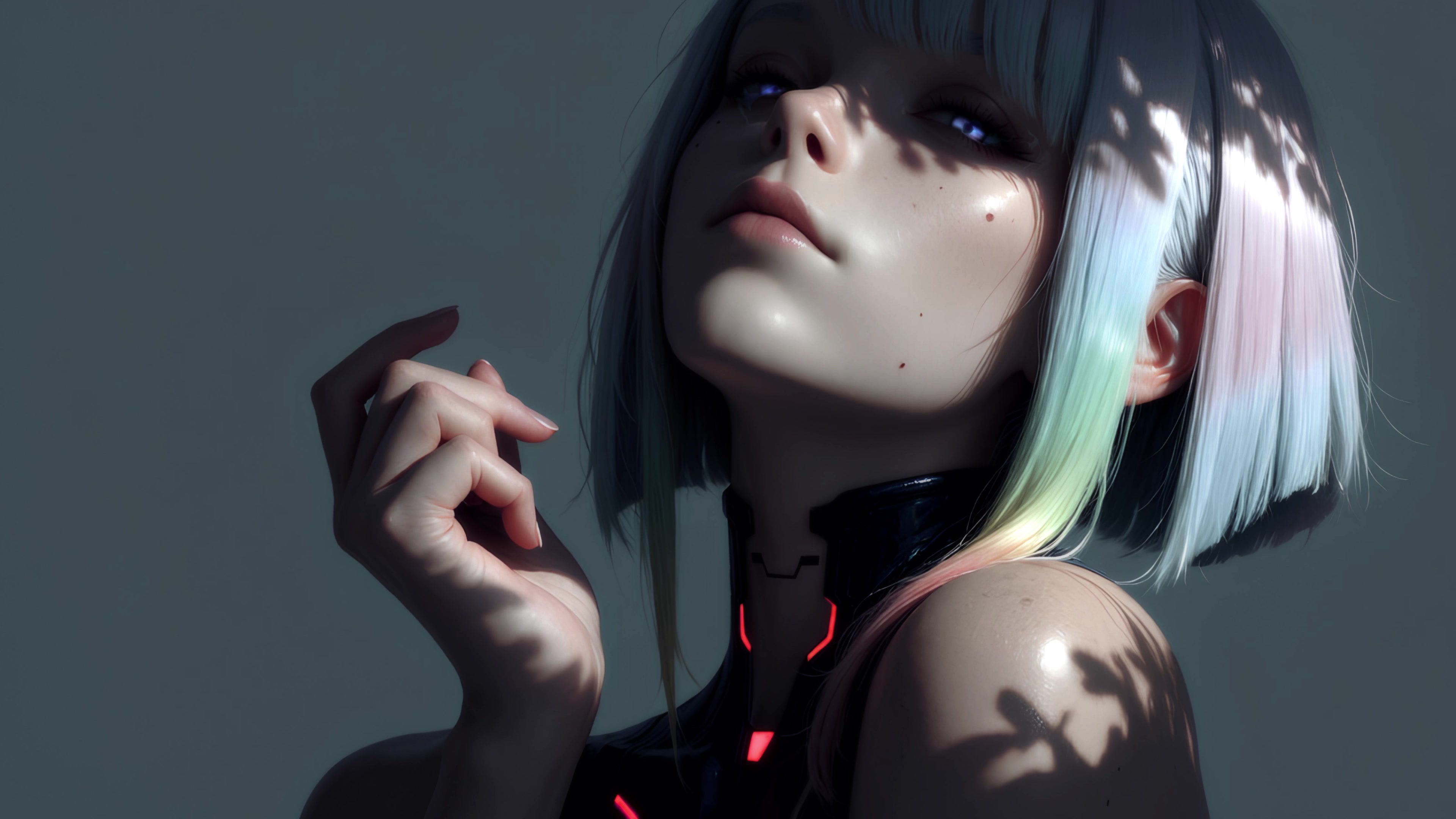 Lucy Cyberpunk Beauty Live Wallpaper